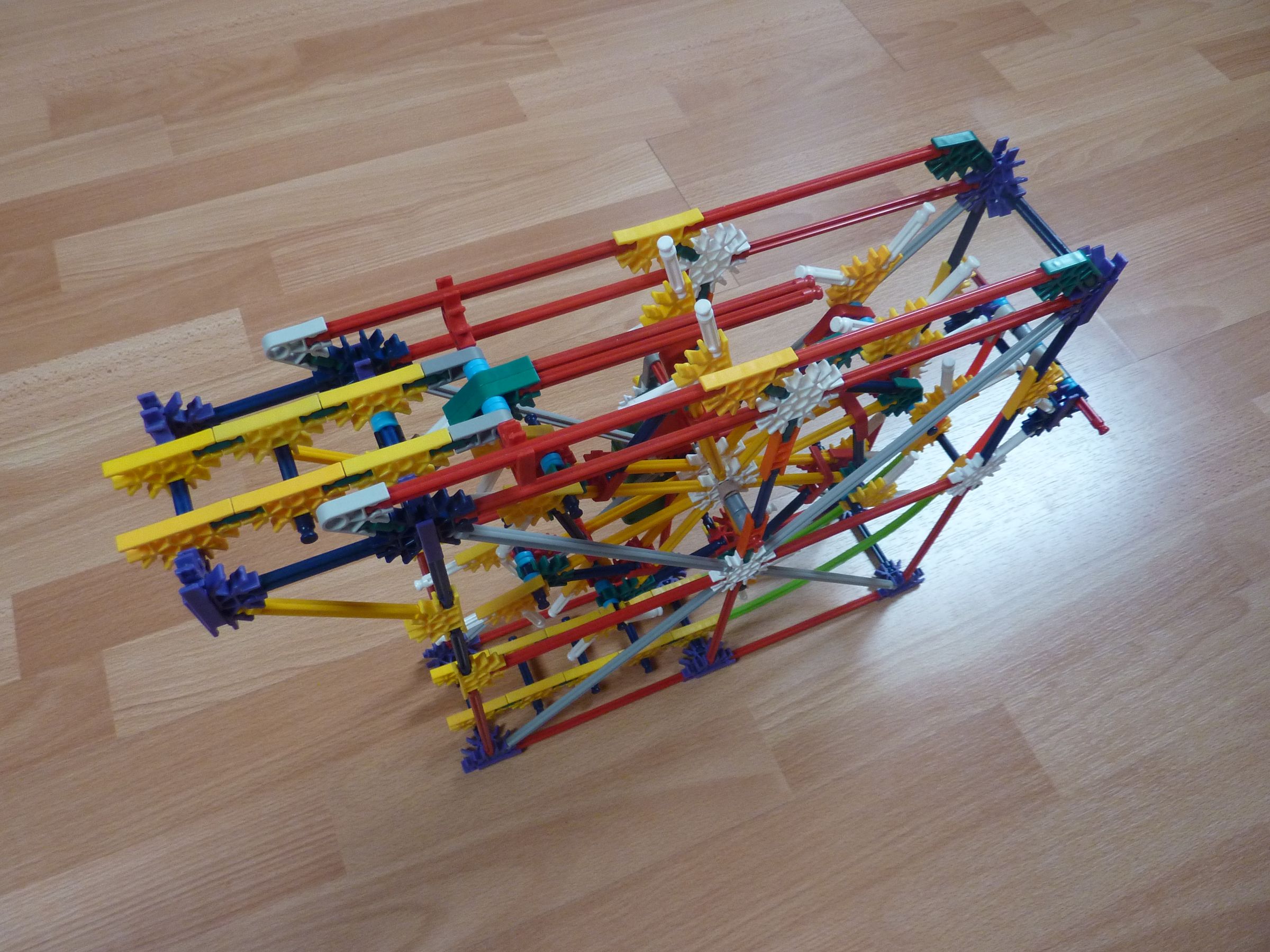 Sandro's Wheel Lift, a Knex Ball Machine Lift : 6 Steps - Instructables