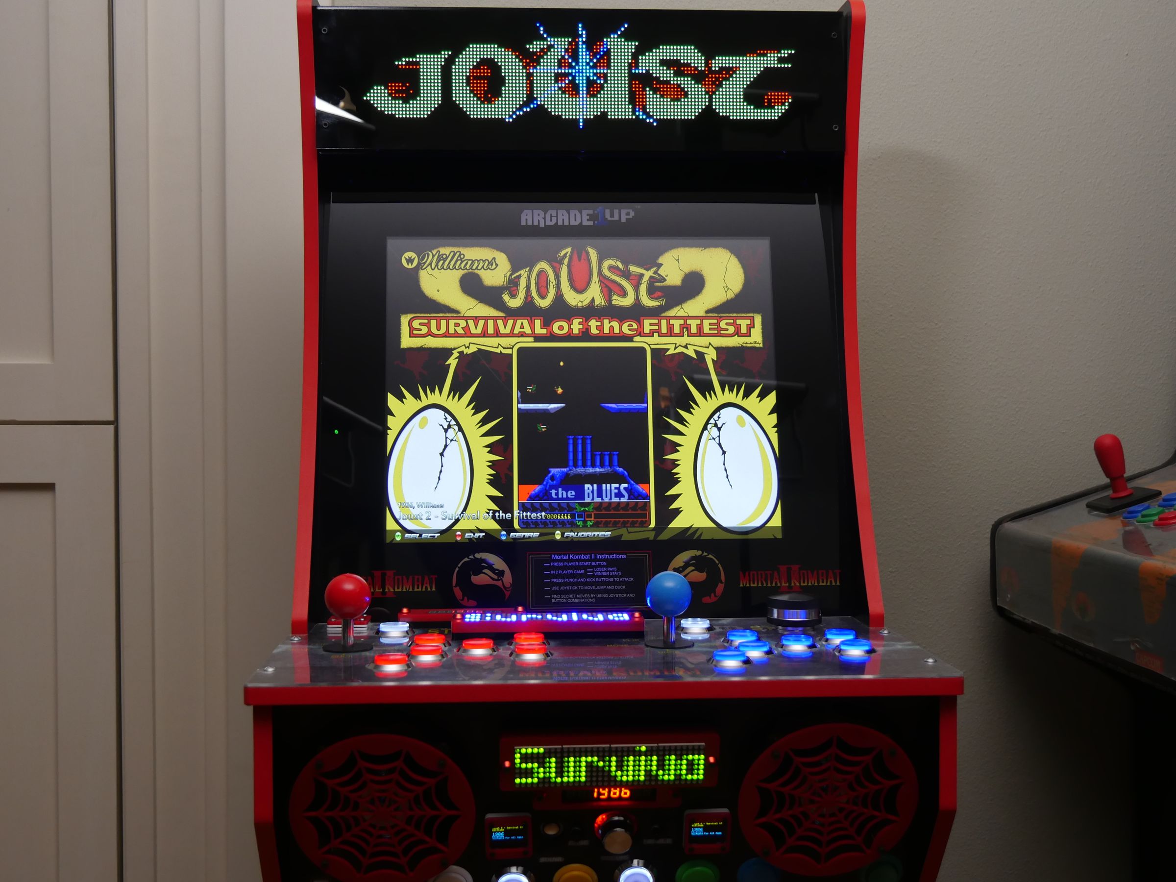 Arcade1Up Mod With LED Marquee and Sub-Displays : 9 Steps (with ...