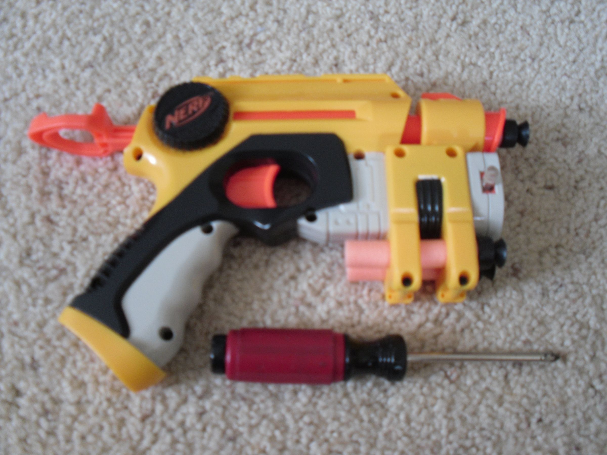 Nerf NiteFinder ARR Modification : 4 Steps - Instructables
