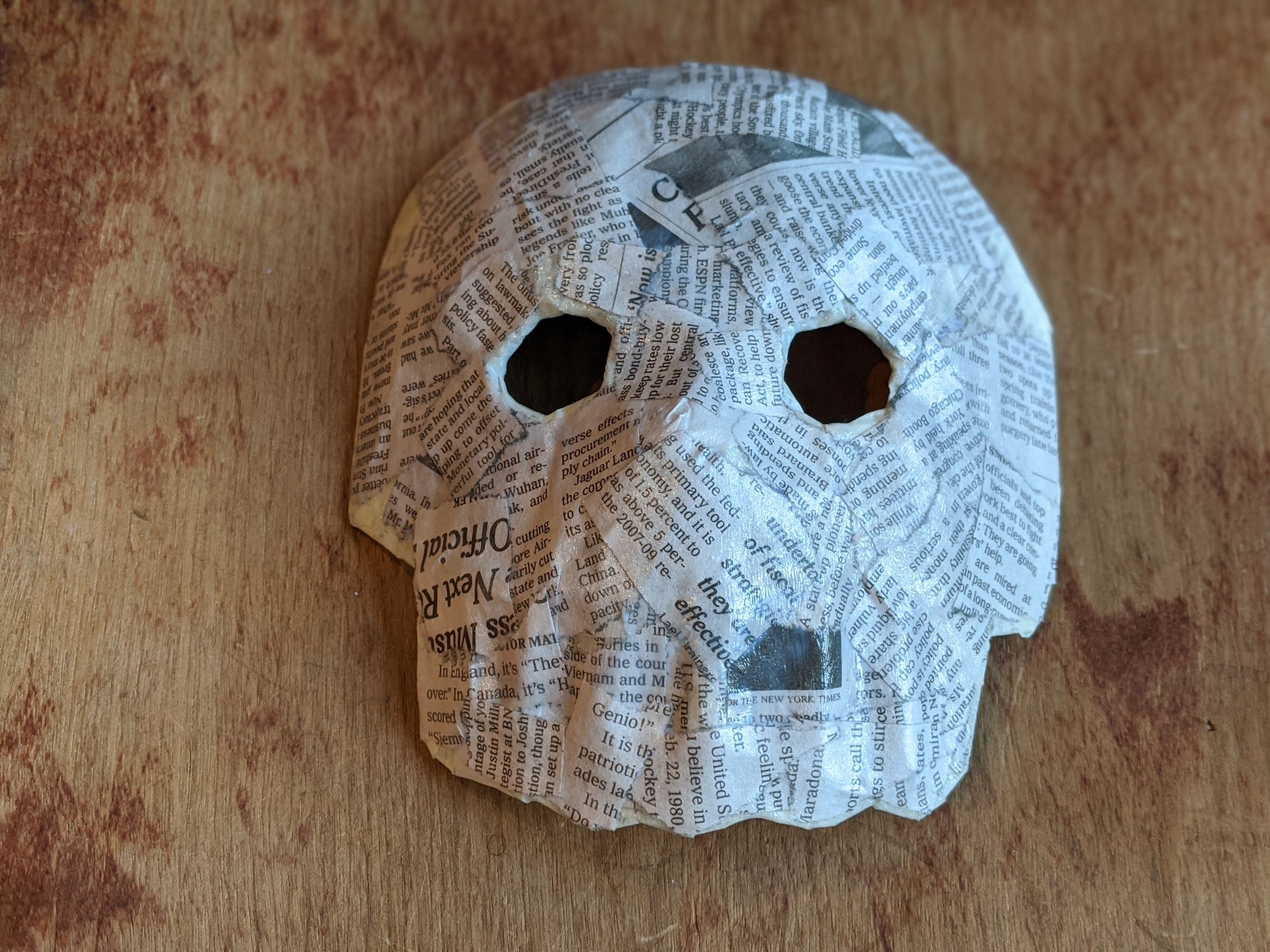 Paper Mache Mask : 11 Steps (with Pictures) - Instructables