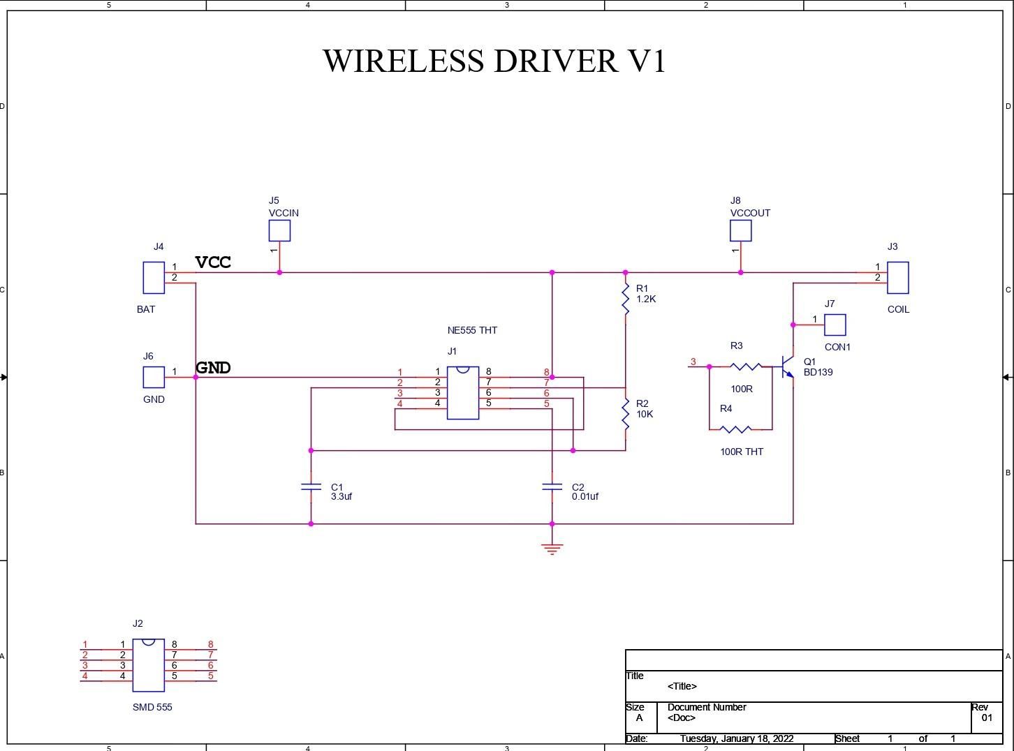 Wireless Energy Transmission System Only Using PCBs : 13 Steps ...