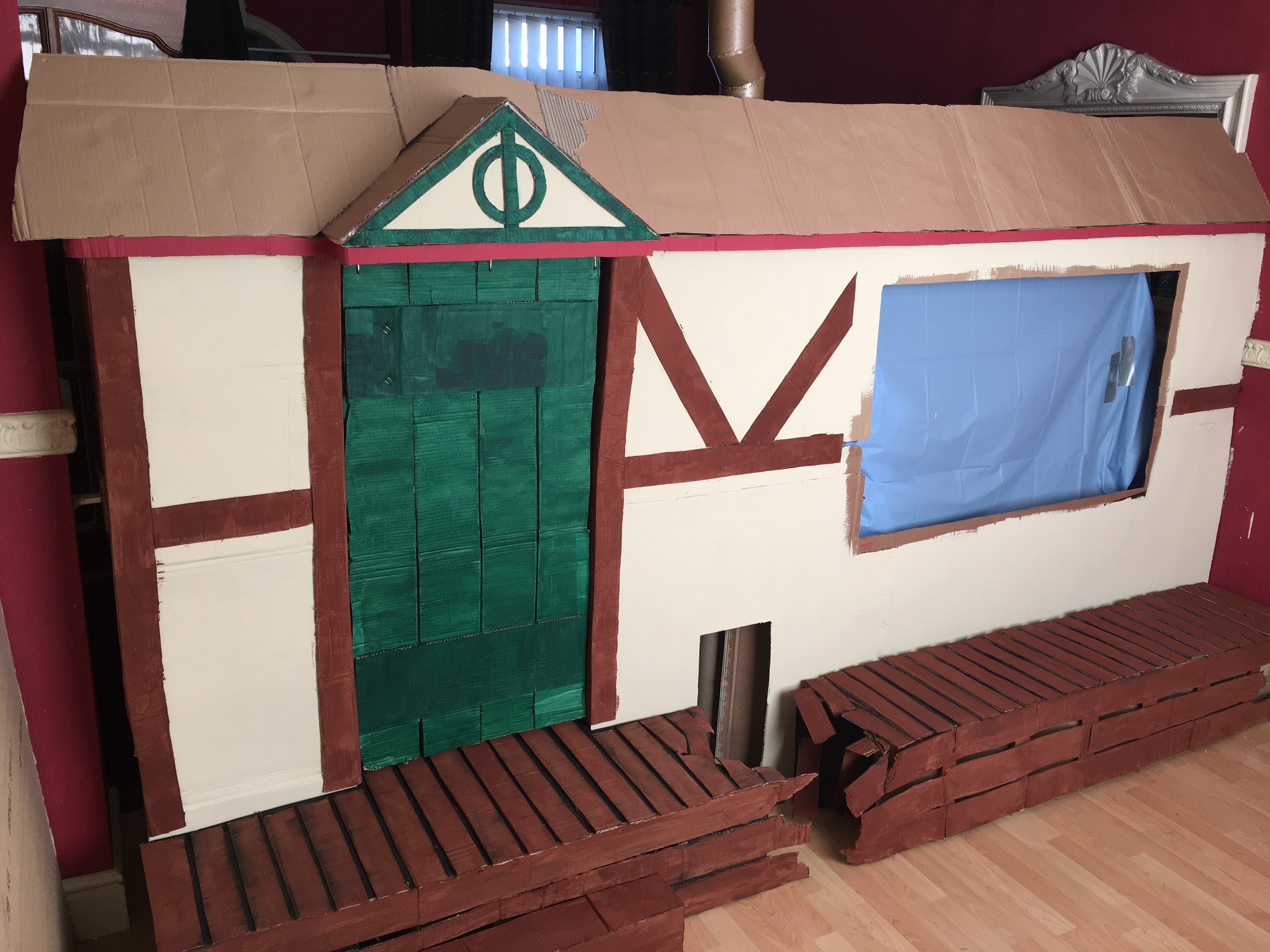 The Witching Hour Halloween Window Display : 8 Steps (with Pictures ...