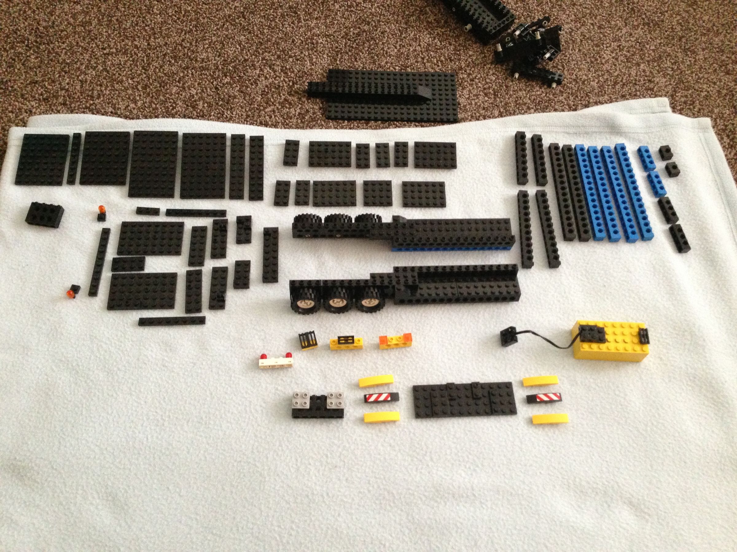 Lego Low-loader : 6 Steps - Instructables