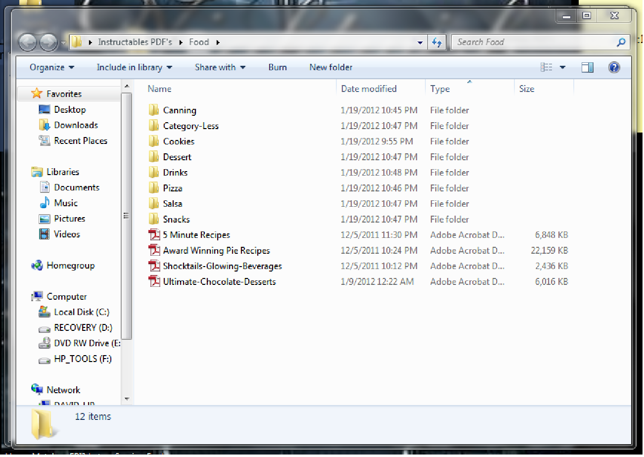 How to Make a PDF Folder for Your Downloaded 'Ibles PDF's : 3 Steps ...