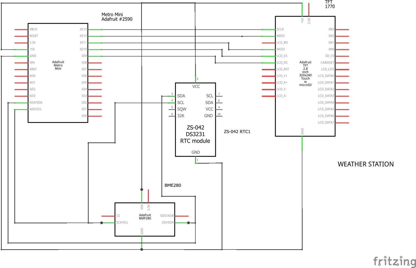 Weather Station With Metro Mini : 4 Steps - Instructables