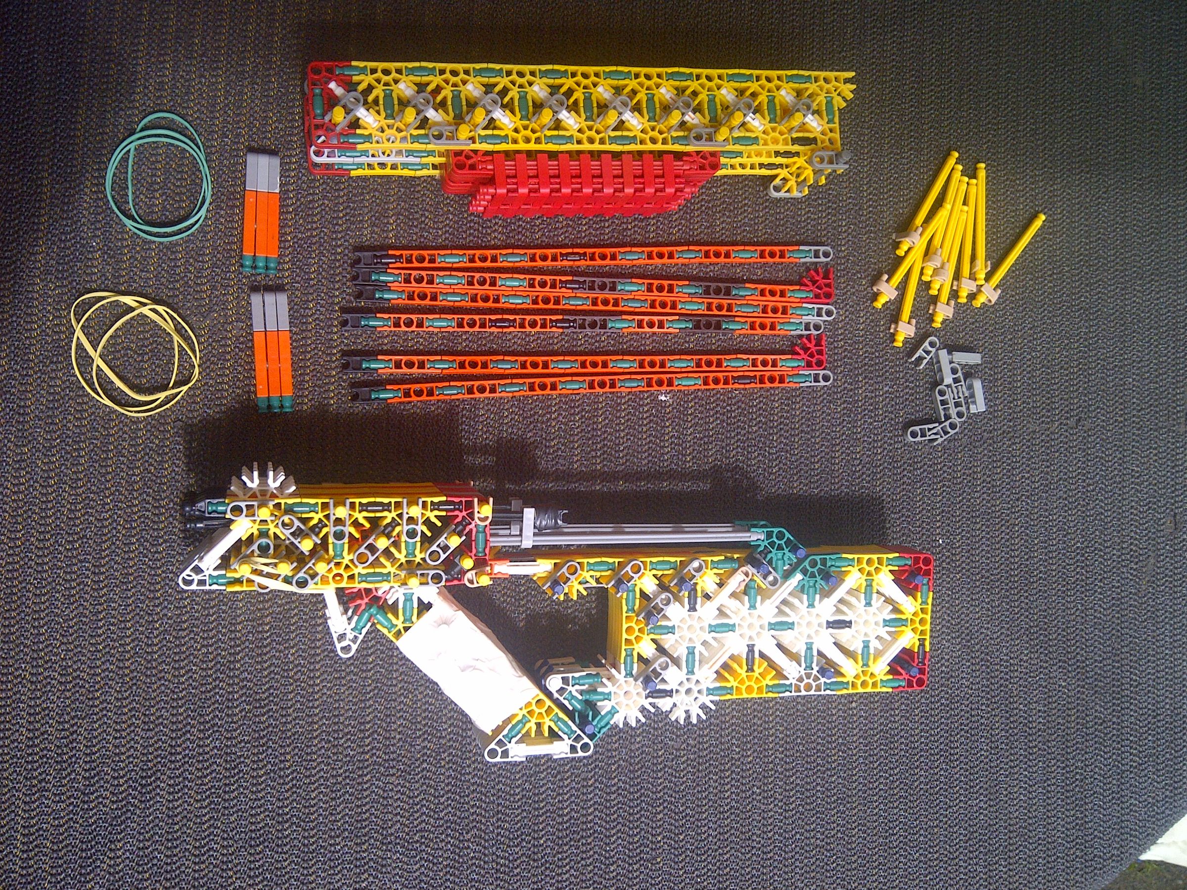 Knex Double Barrel Break Action Shotgun - Instructables