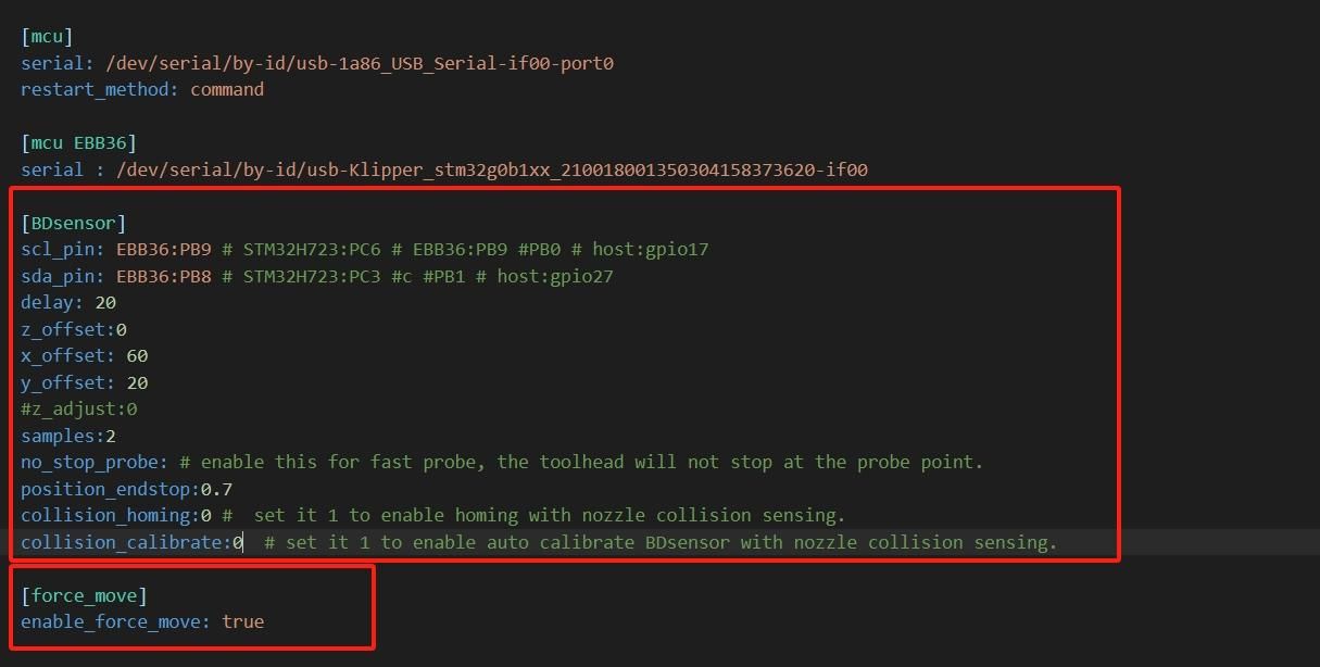 How to Install BDsensor on EBB36 CAN Board 3d Printer,klipper : 9 Steps ...