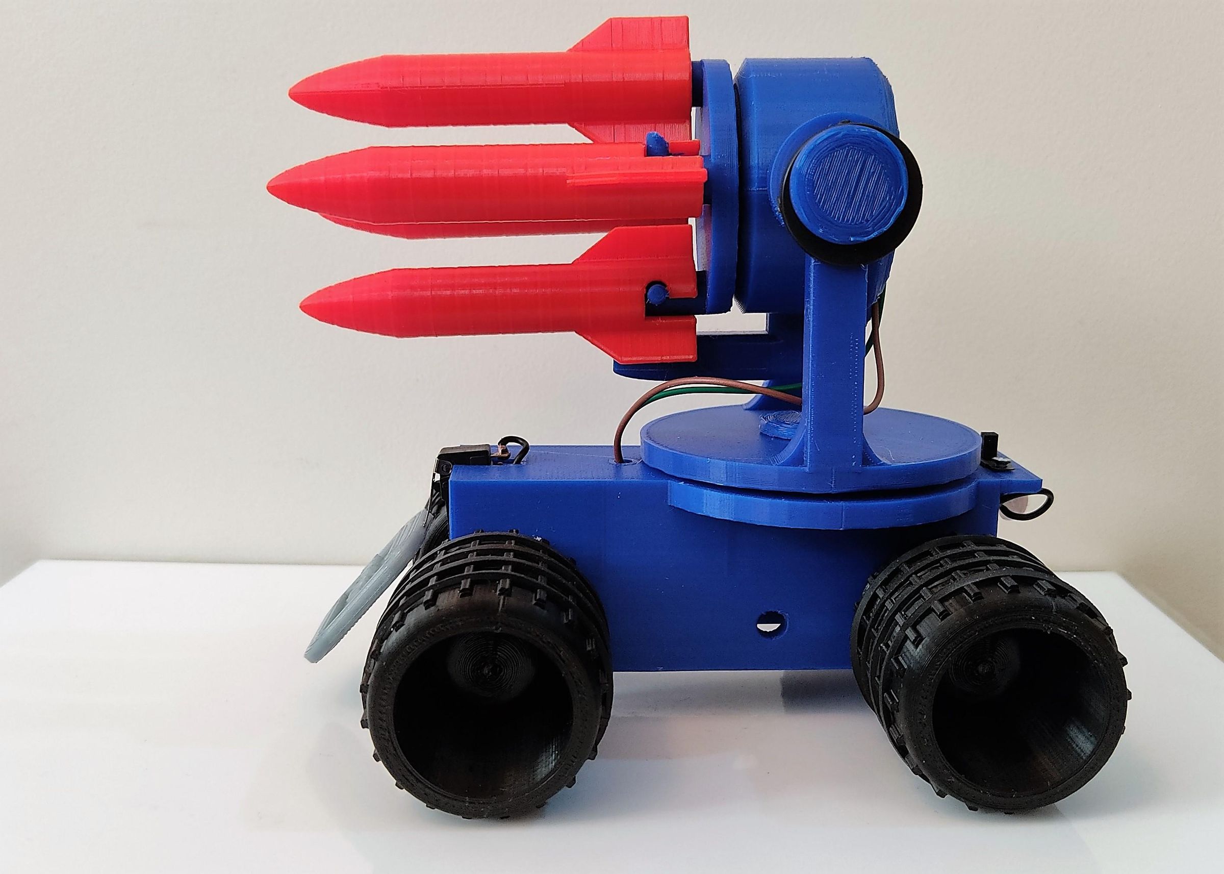 Tinkercad Robotics for School: Rocket Launching Mini-bot : 32 Steps ...