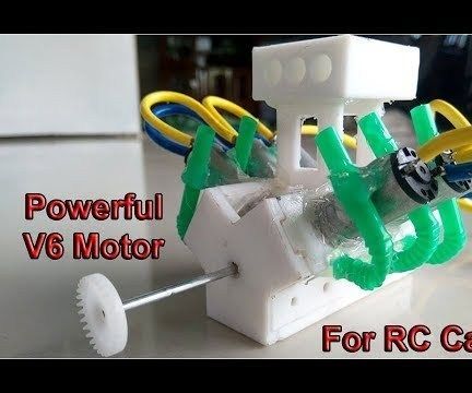 V6 Motor for RC Cars and Boats : 4 Steps - Instructables
