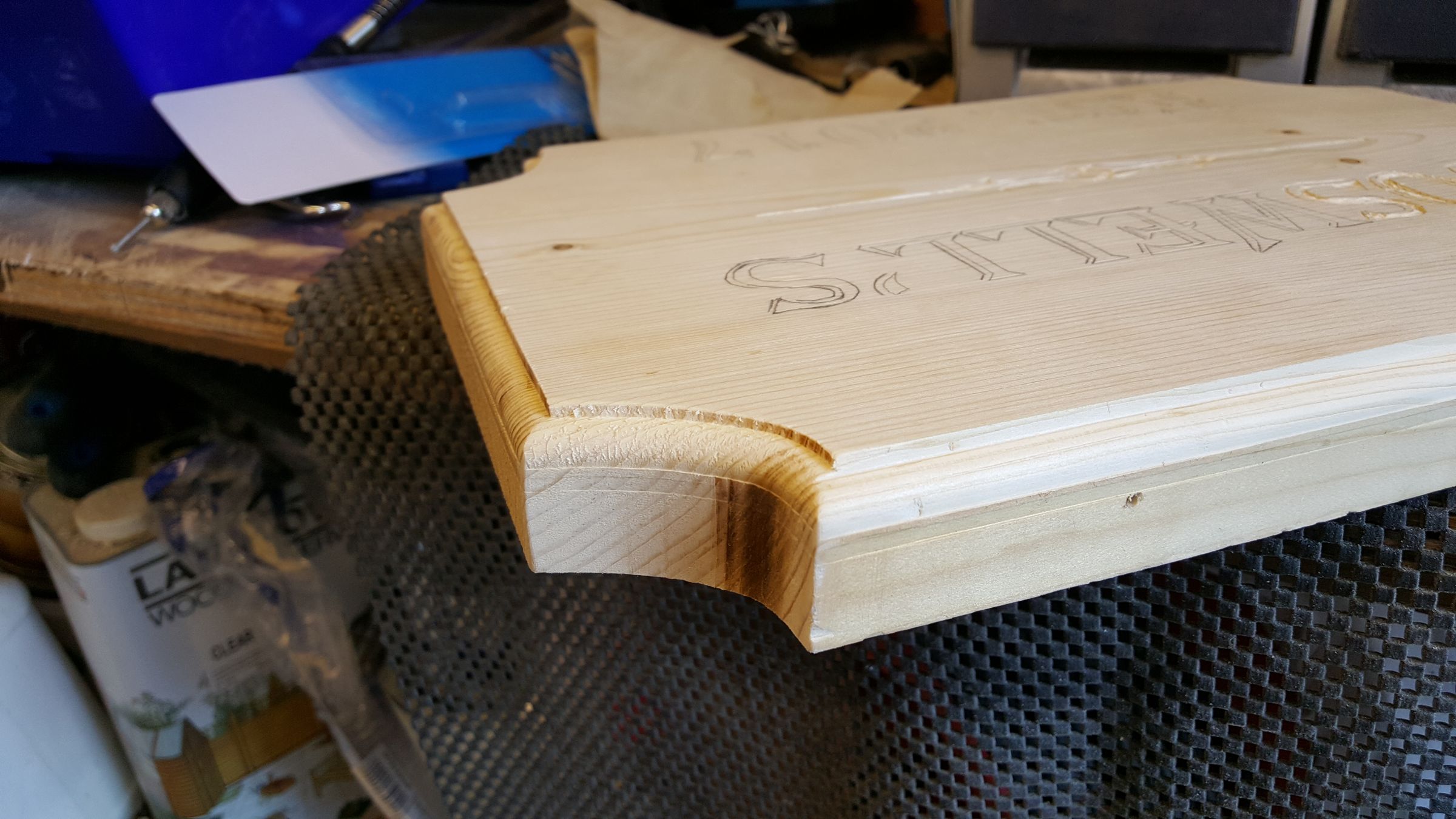 Hand Carved Hanging Bar Sign : 5 Steps (with Pictures) - Instructables