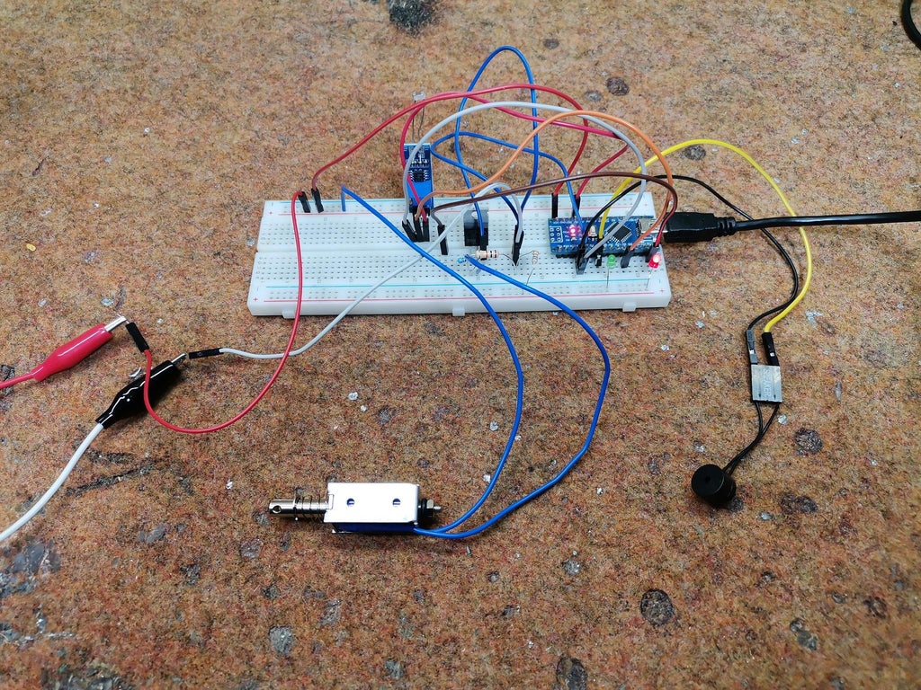 Implementing A Smart Lock System With Arduino And Li Fi Technology Jeslock Workshop