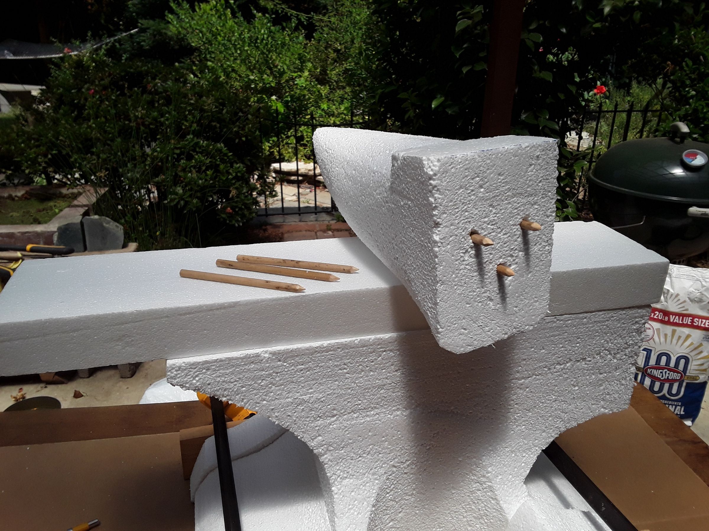 ACME Anvil Prop From Recycled Styrofoam : 6 Steps (with Pictures ...