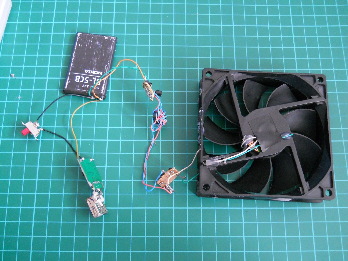 Bicycle Cell Phone Charger (Wind Turbine With Build in Battery) : 9 ...