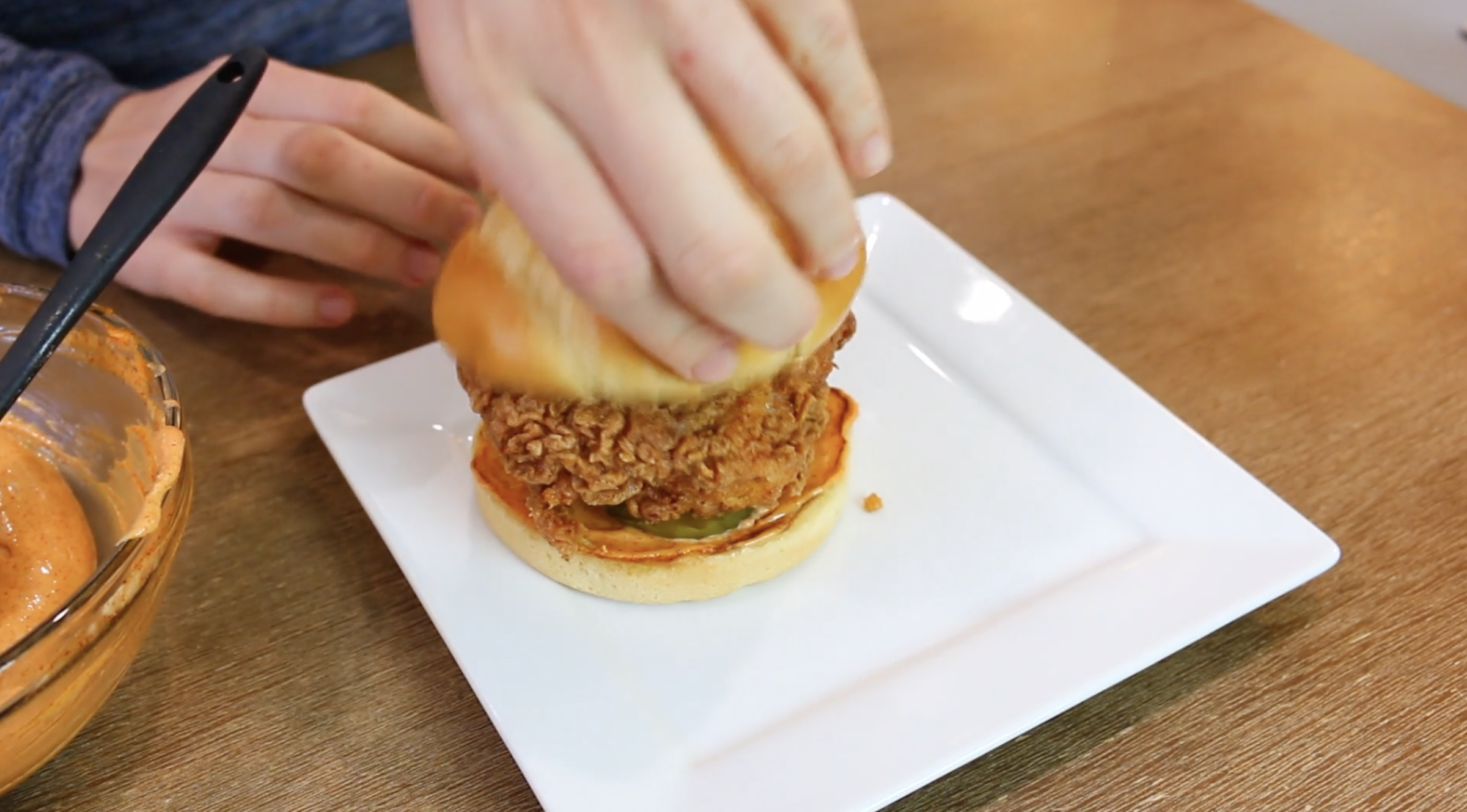 DIY Popeyes Spicy Chicken Sandwich RECIPE : 9 Steps (with Pictures ...