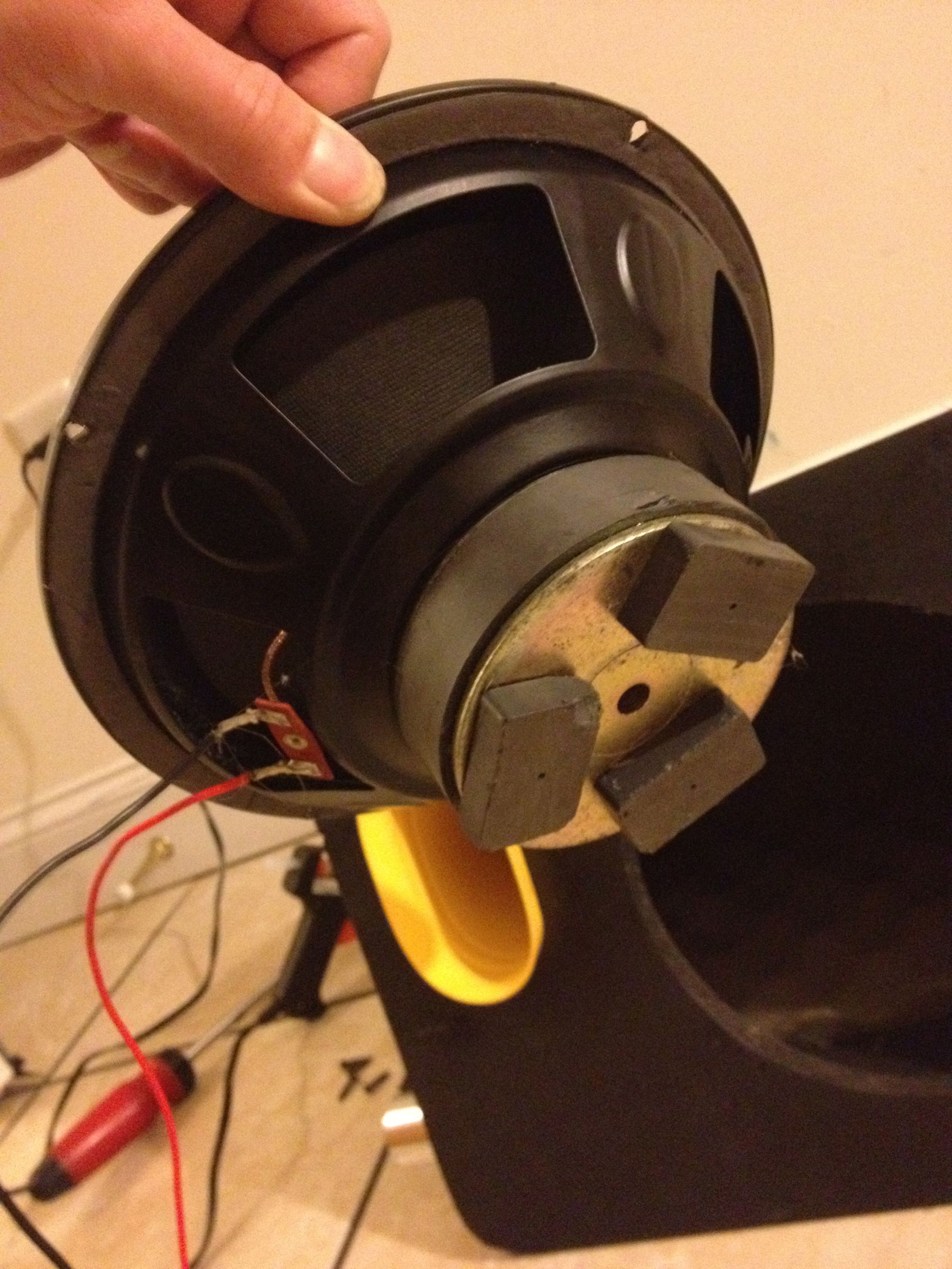 DIY Passive Speaker Woofer From Broken, Reused & Unwanted Parts ...