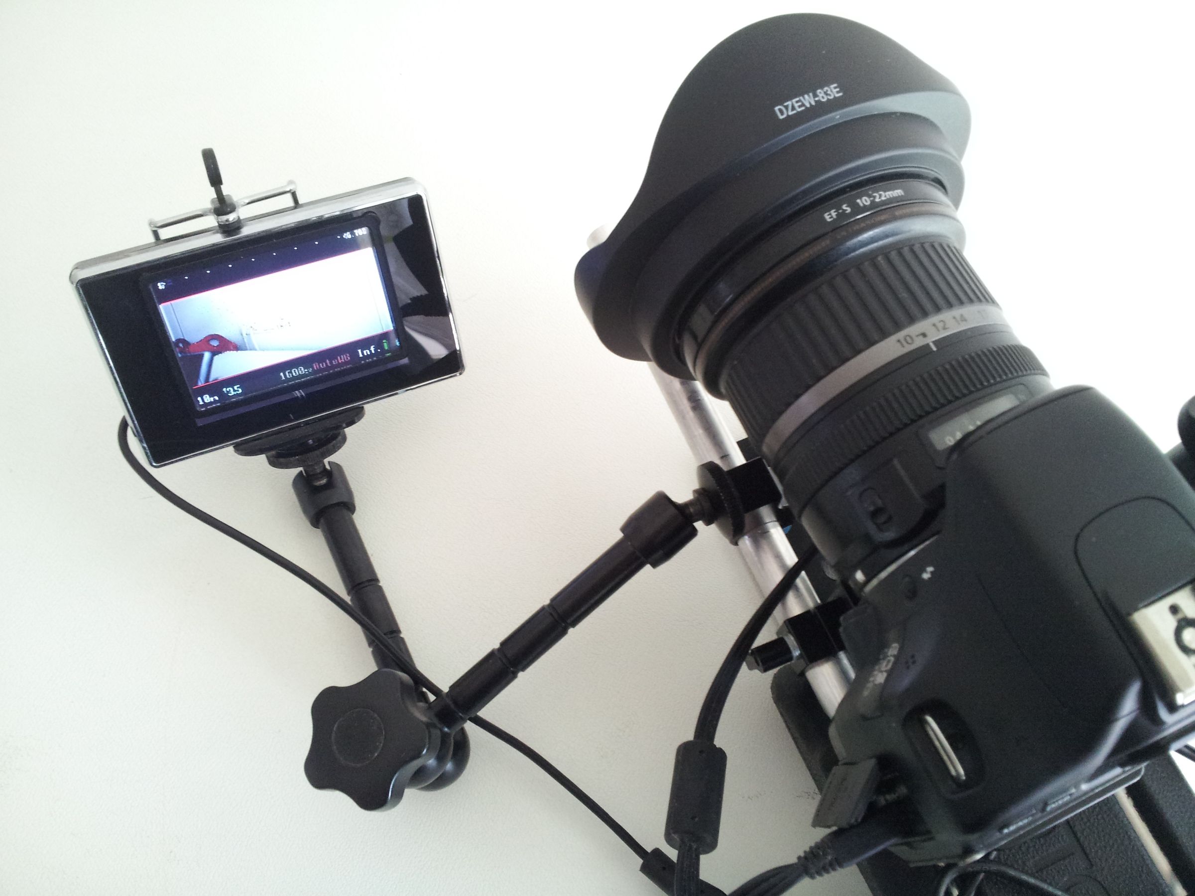 Affordable External Monitor / EVF for DSLR : 5 Steps - Instructables