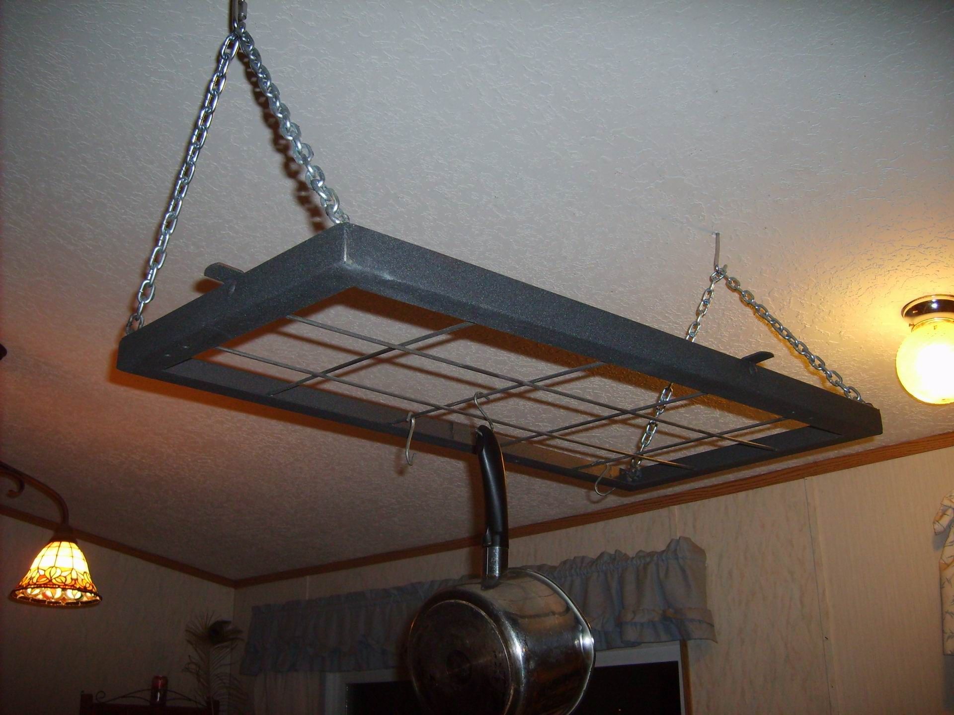 Hanging Pot Rack : 4 Steps - Instructables