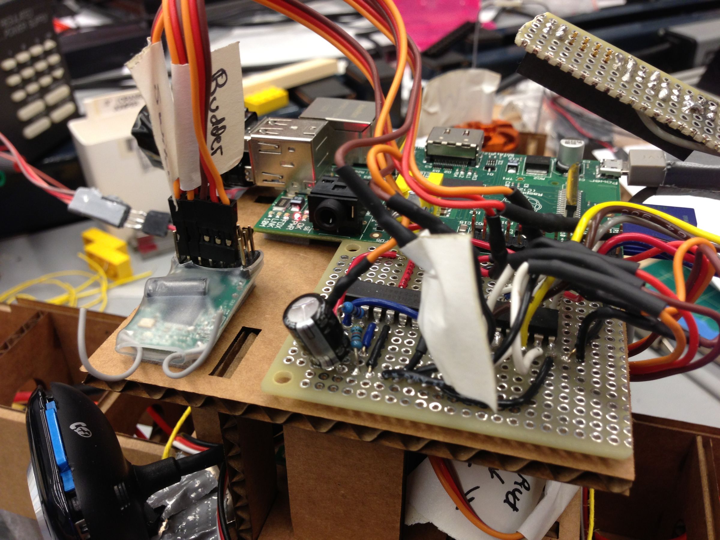 Autonomous, Cardboard, Rasberry Pi Controlled QuadCopter : 30 Steps ...