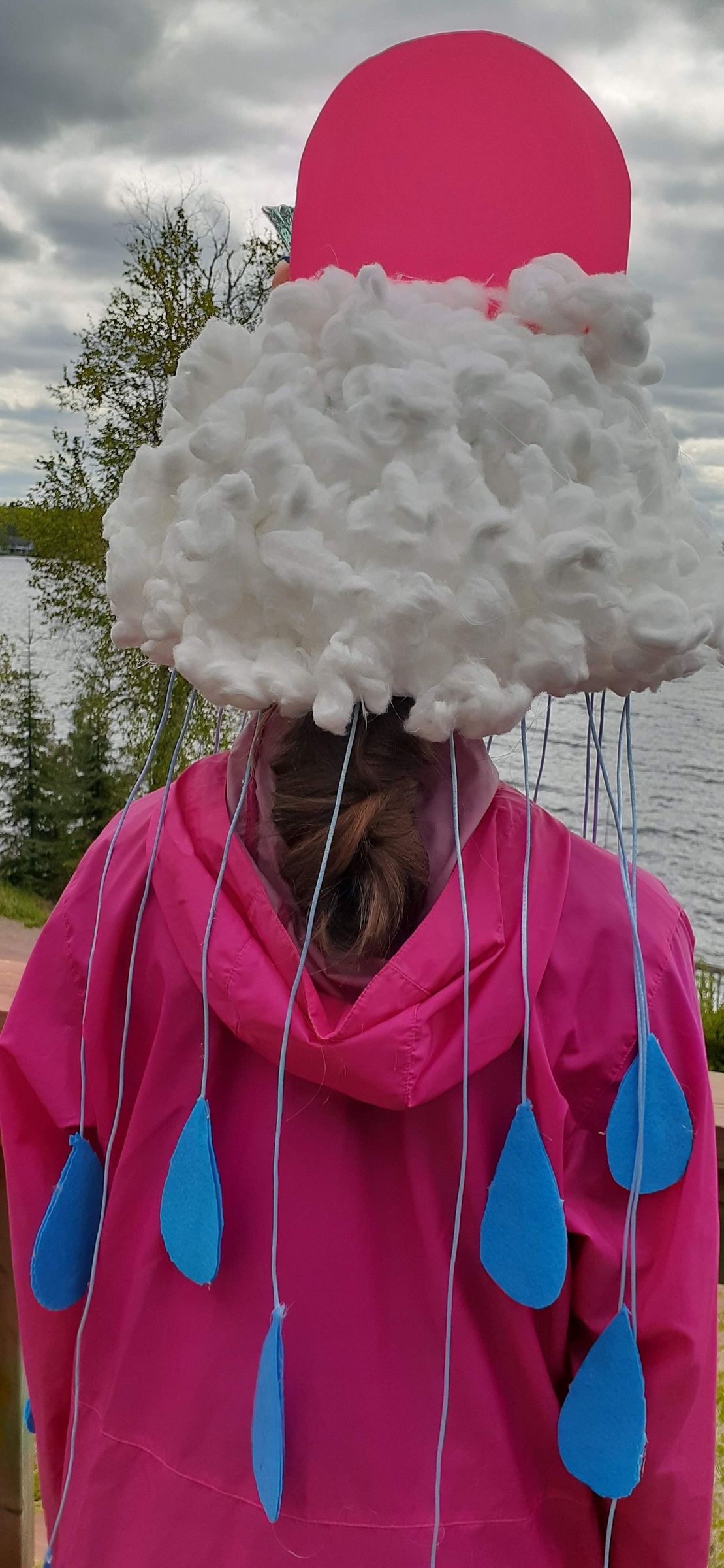 "Somewhere Over the Rainbow" Raincloud Hat : 7 Steps - Instructables