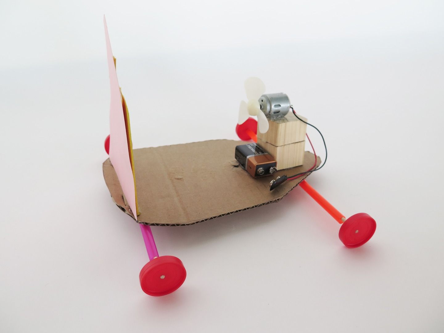 Self-Defeating Fan Car : 7 Steps (with Pictures) - Instructables