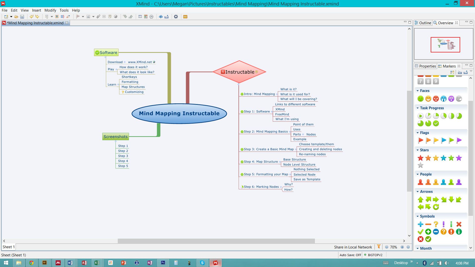 Mind Mapping Software for Visual Organization : 8 Steps (with Pictures ...