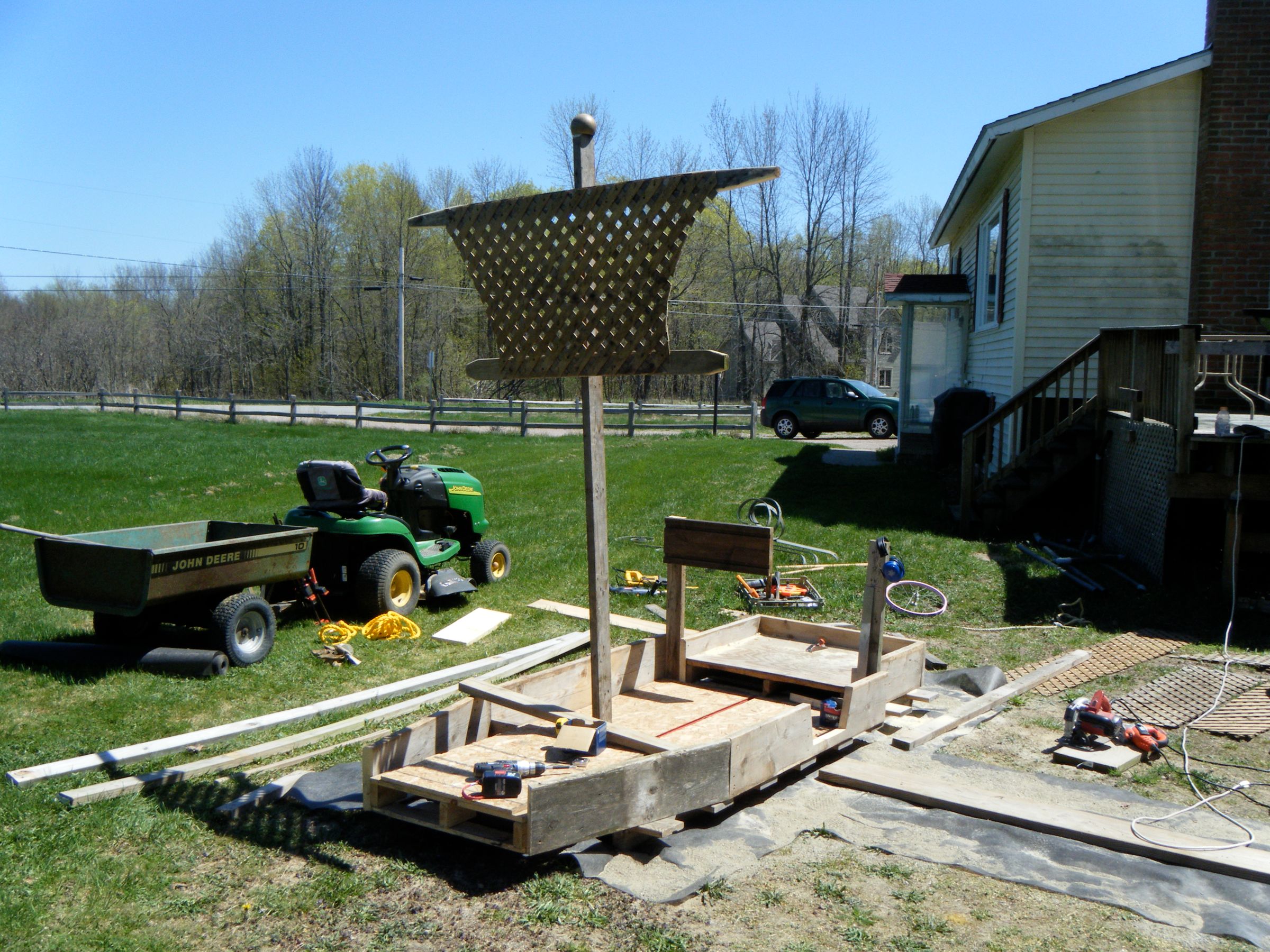 Pallet Pirate Ship : 25 Steps (with Pictures) - Instructables
