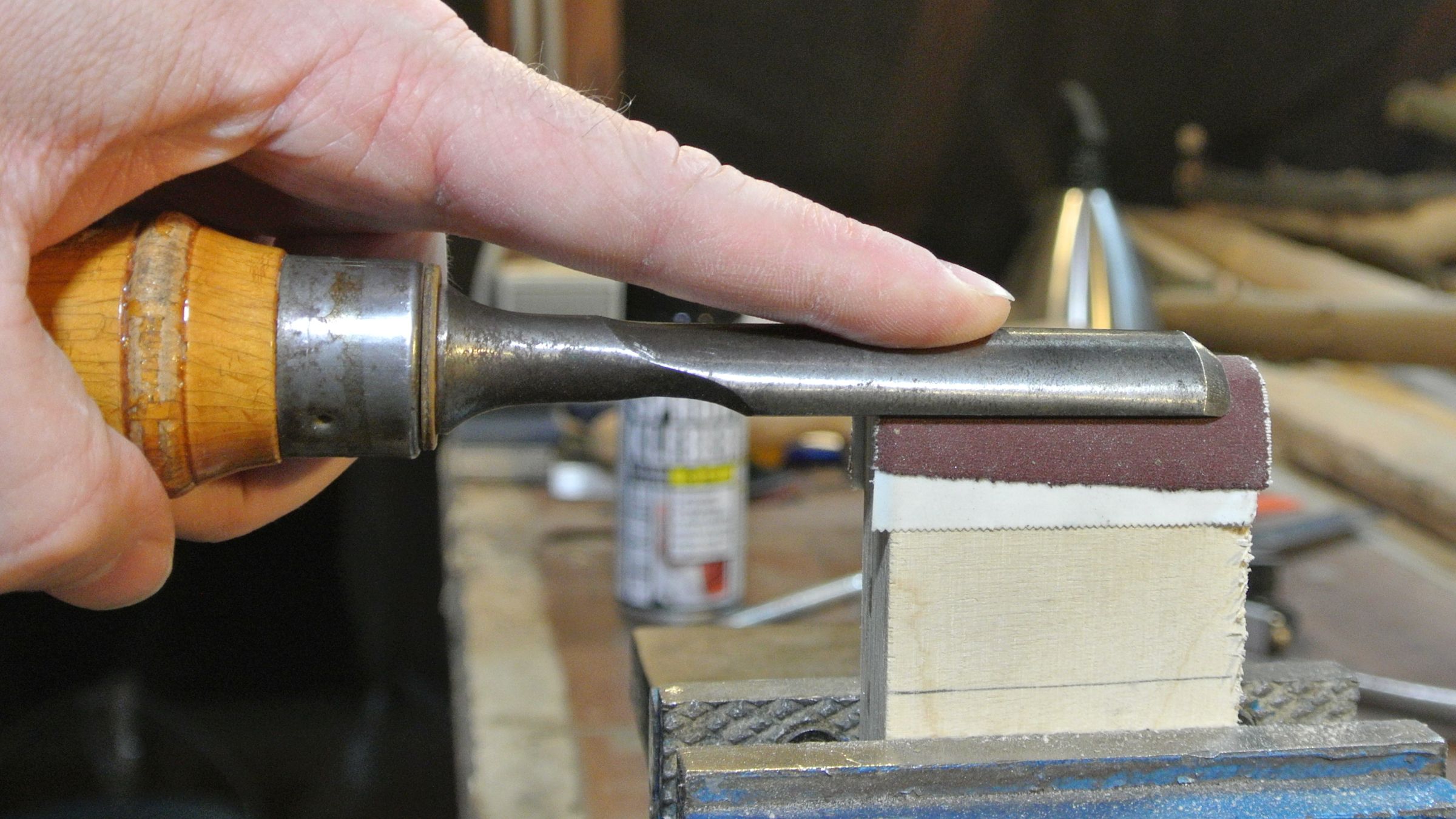 Simple Gouge Sharpening and Restoration Tricks : 6 Steps (with Pictures ...