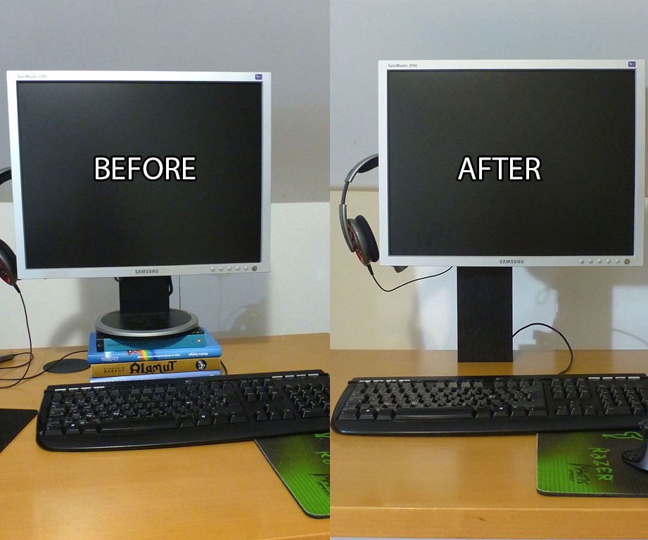 Simple Minimalistic Monitor Stand - Instructables