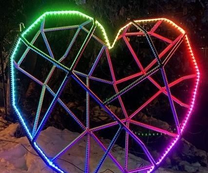 Animated LED Rebar Heart : 5 Steps (with Pictures) - Instructables