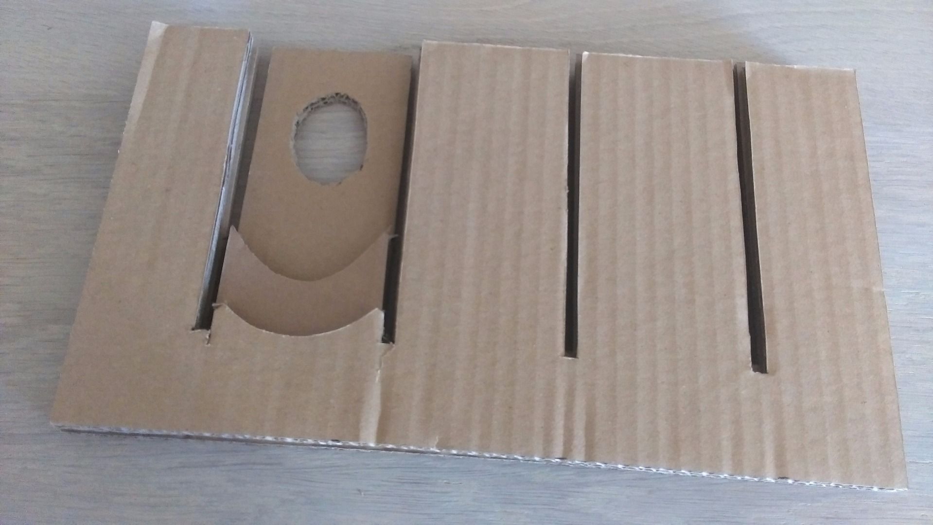 Cardboard Bottle Division to Wine Rack : 5 Steps (with Pictures ...