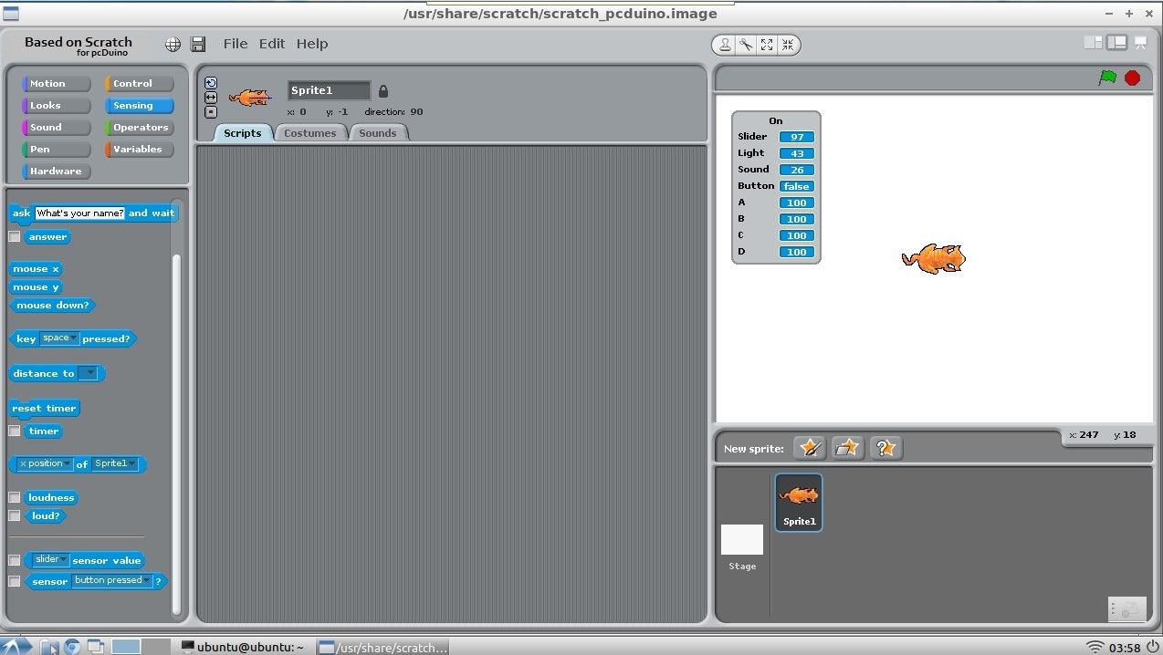 Use PicoBoard for Scratch on PcDuino : 3 Steps - Instructables