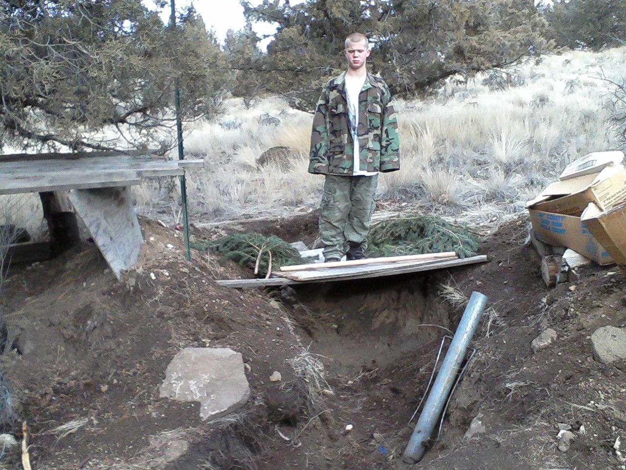 How 2 Make a Basic Airsoft Bunker : 4 Steps - Instructables