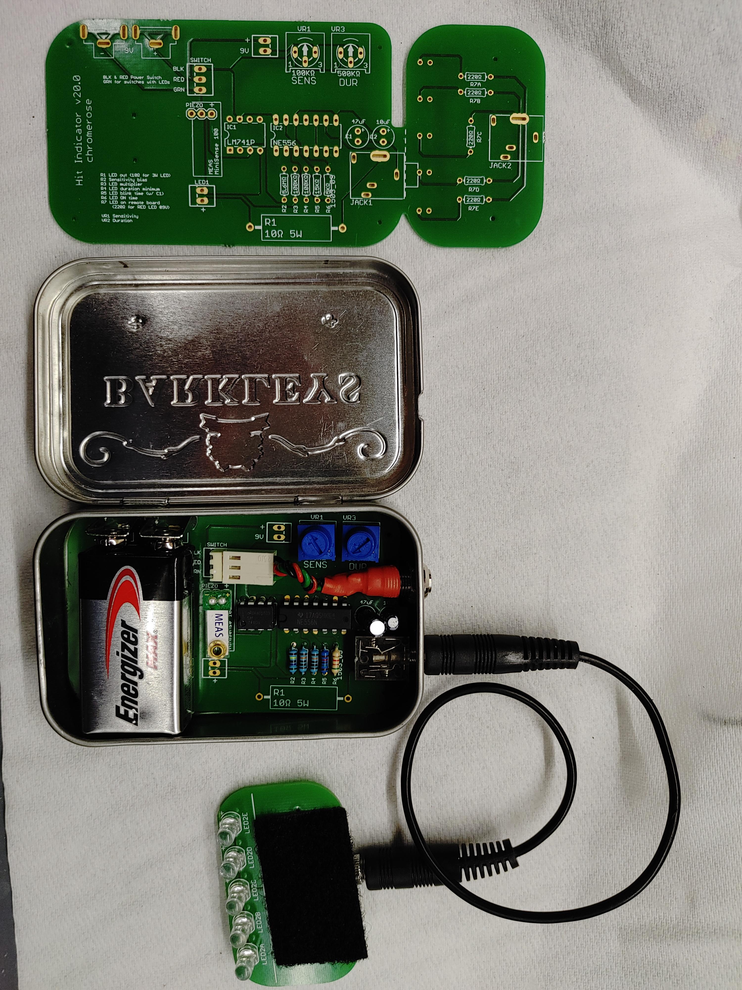 Target Hit Indicator : 8 Steps - Instructables