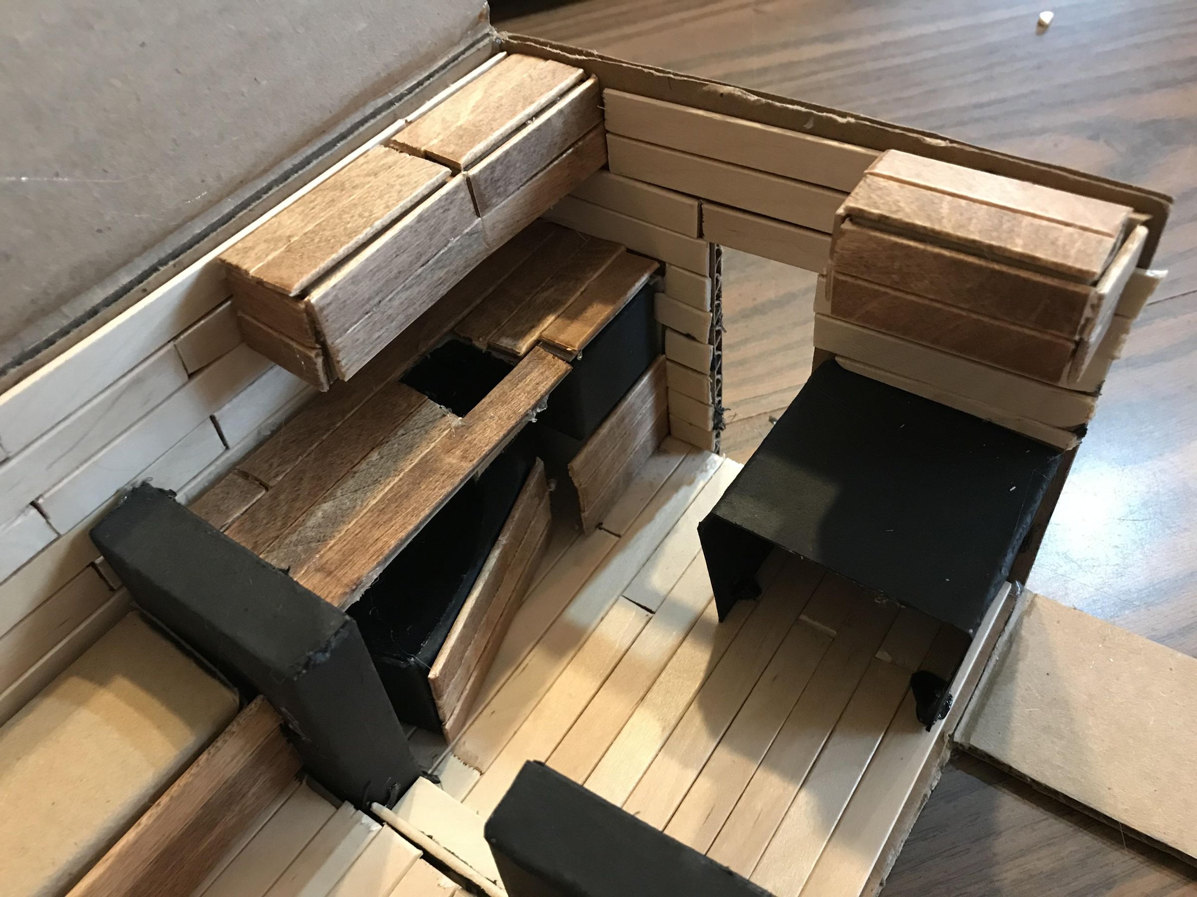 Van Life (or Tiny House) Model: Cardboard-Aided Design : 6 Steps ...