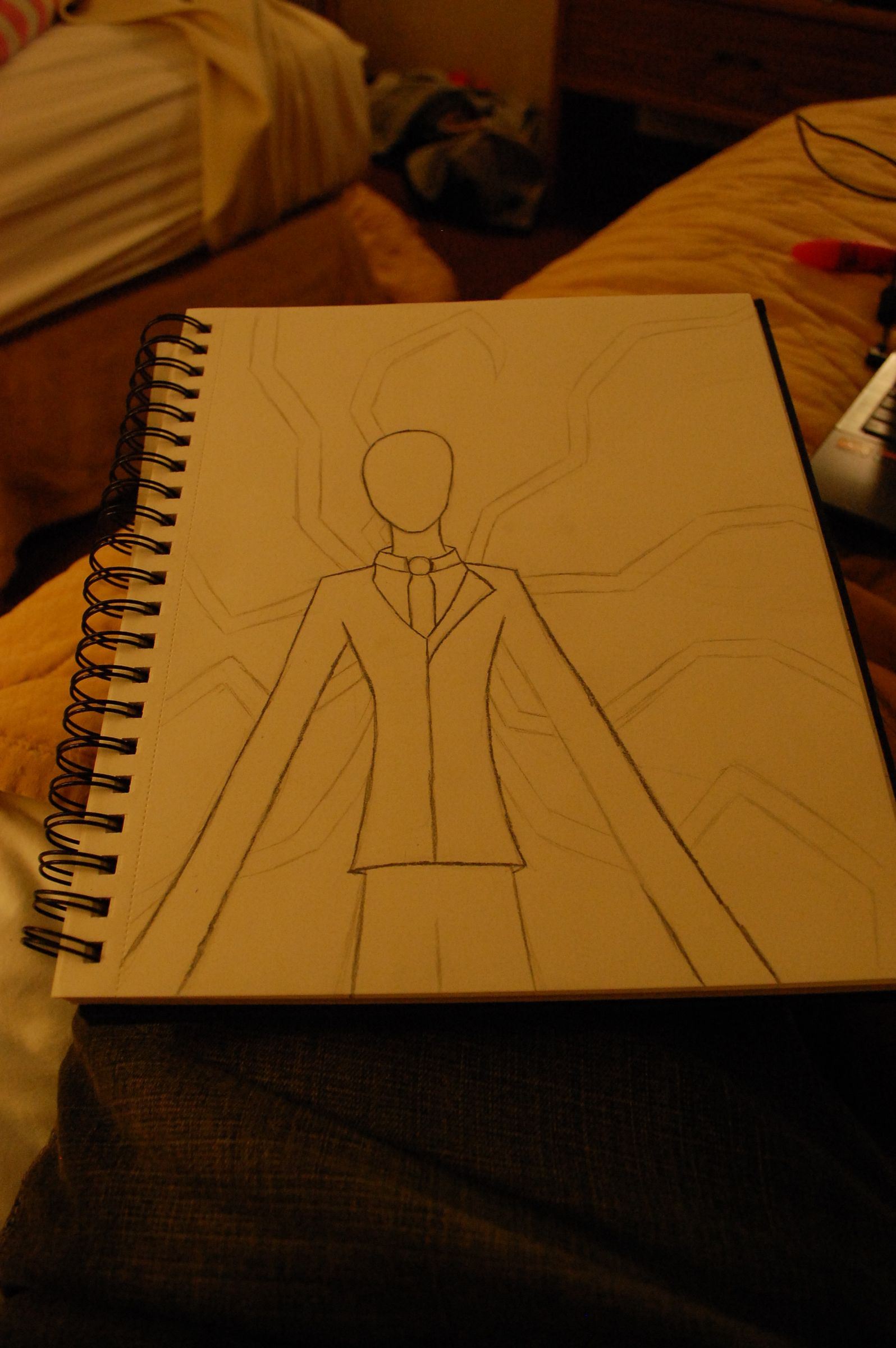 How to Draw: Slender Man : 10 Steps - Instructables
