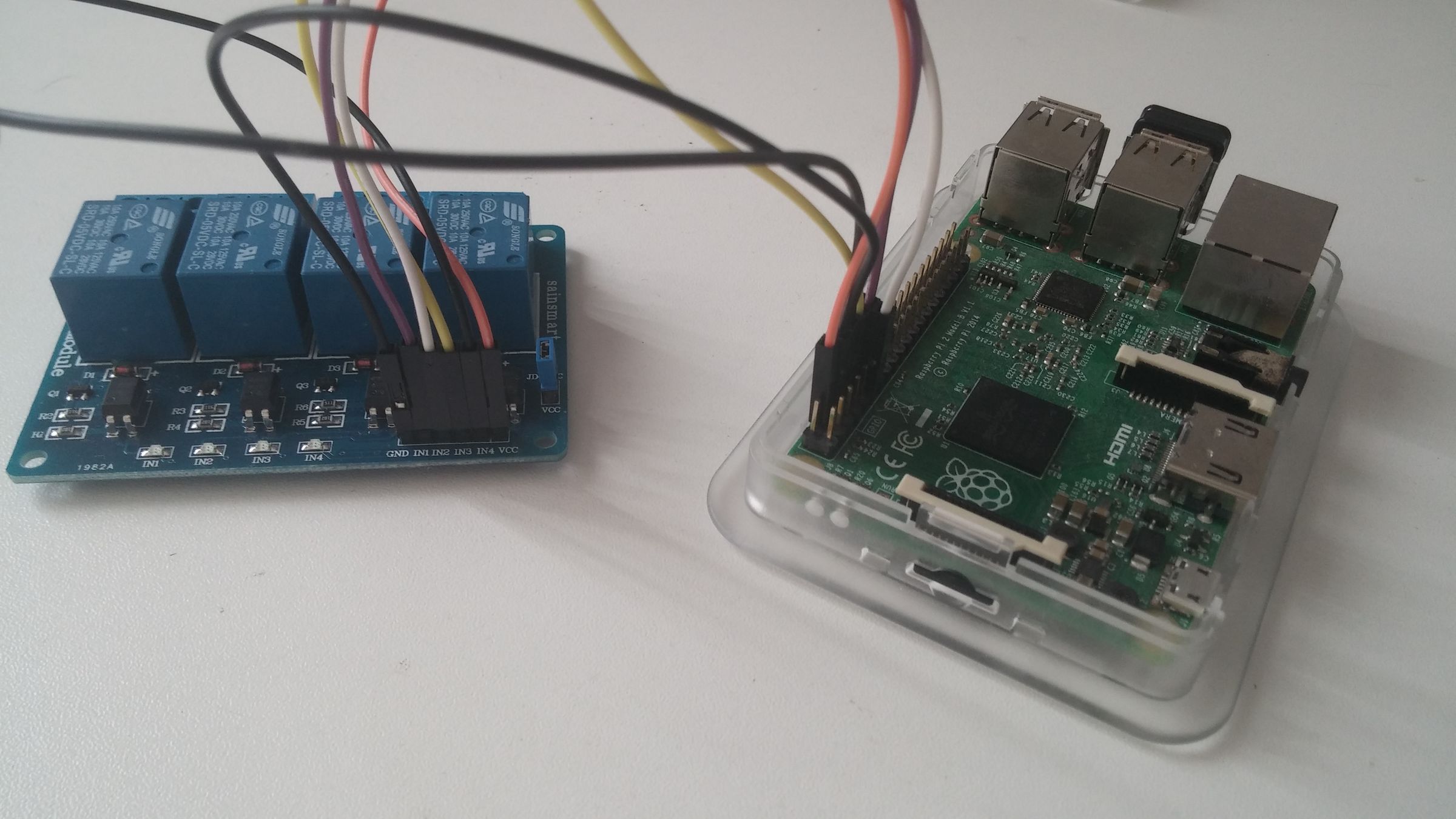 Raspberry Pi With 4 Relay Module ( for Home Automation ) : 6 Steps ...