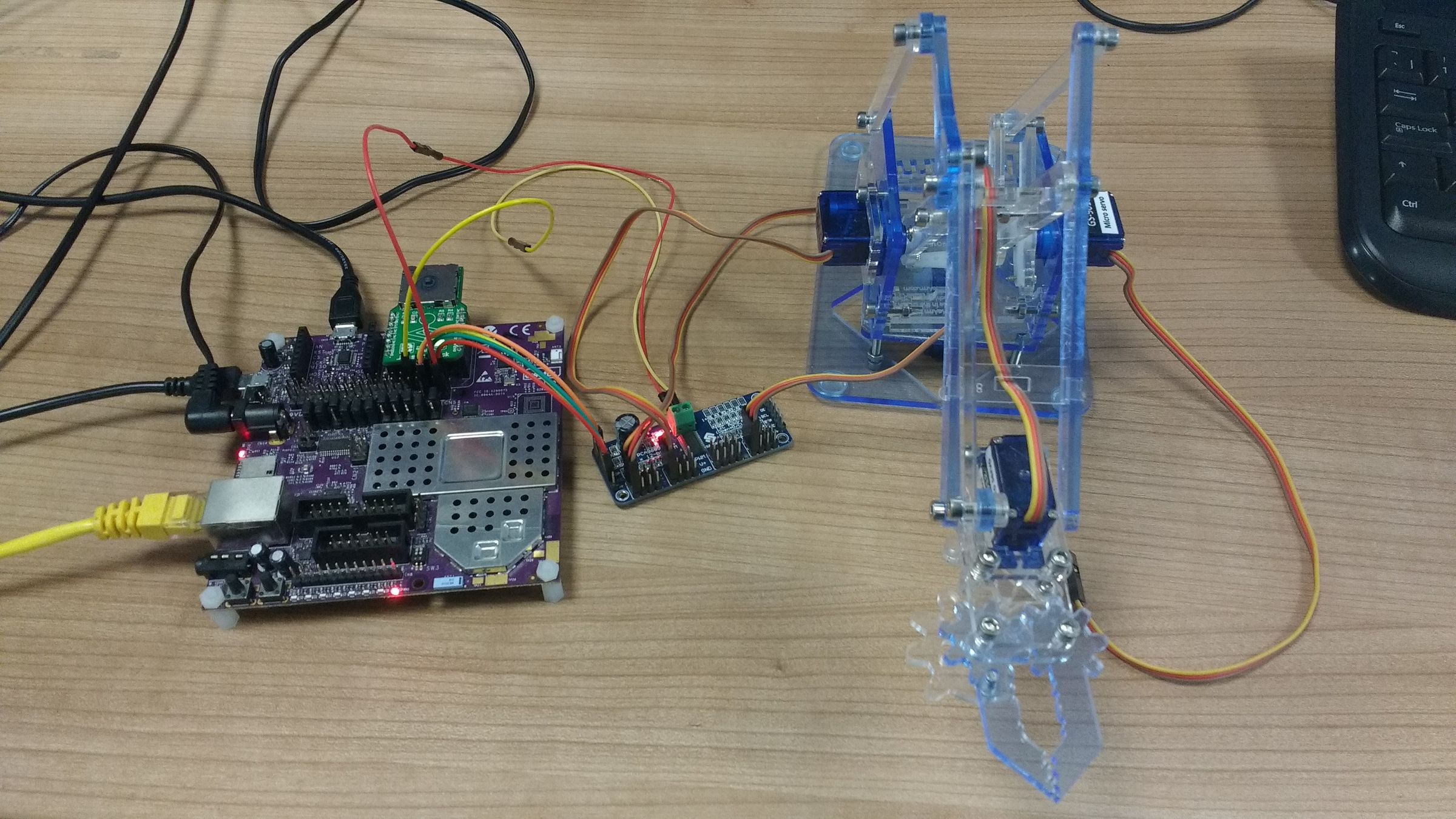 Controlling a Robotic Arm Using the Creator Ci40 : 6 Steps - Instructables