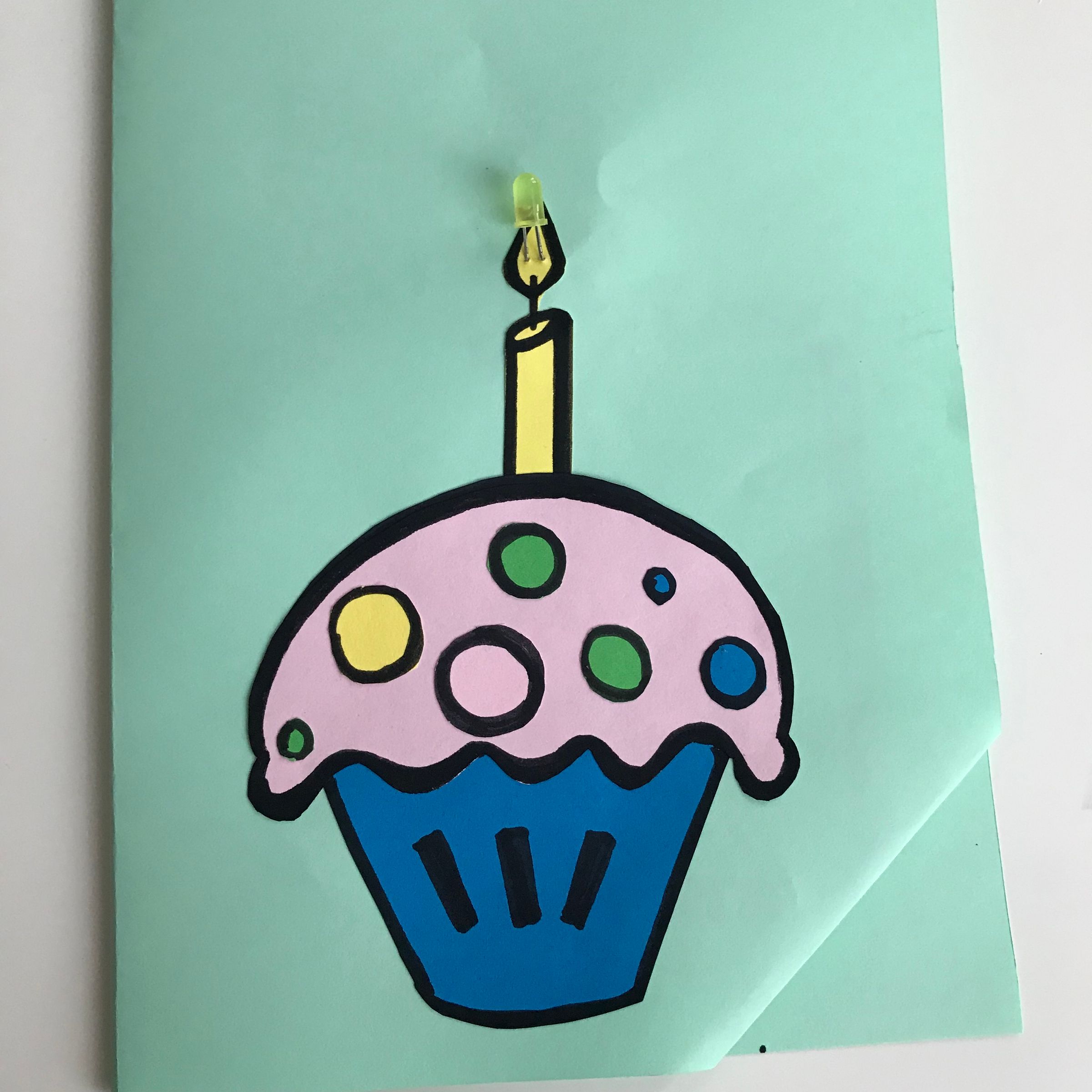 LET'S MAKE a PAPER CIRCUIT BIRTHDAY CARD : 4 Steps - Instructables