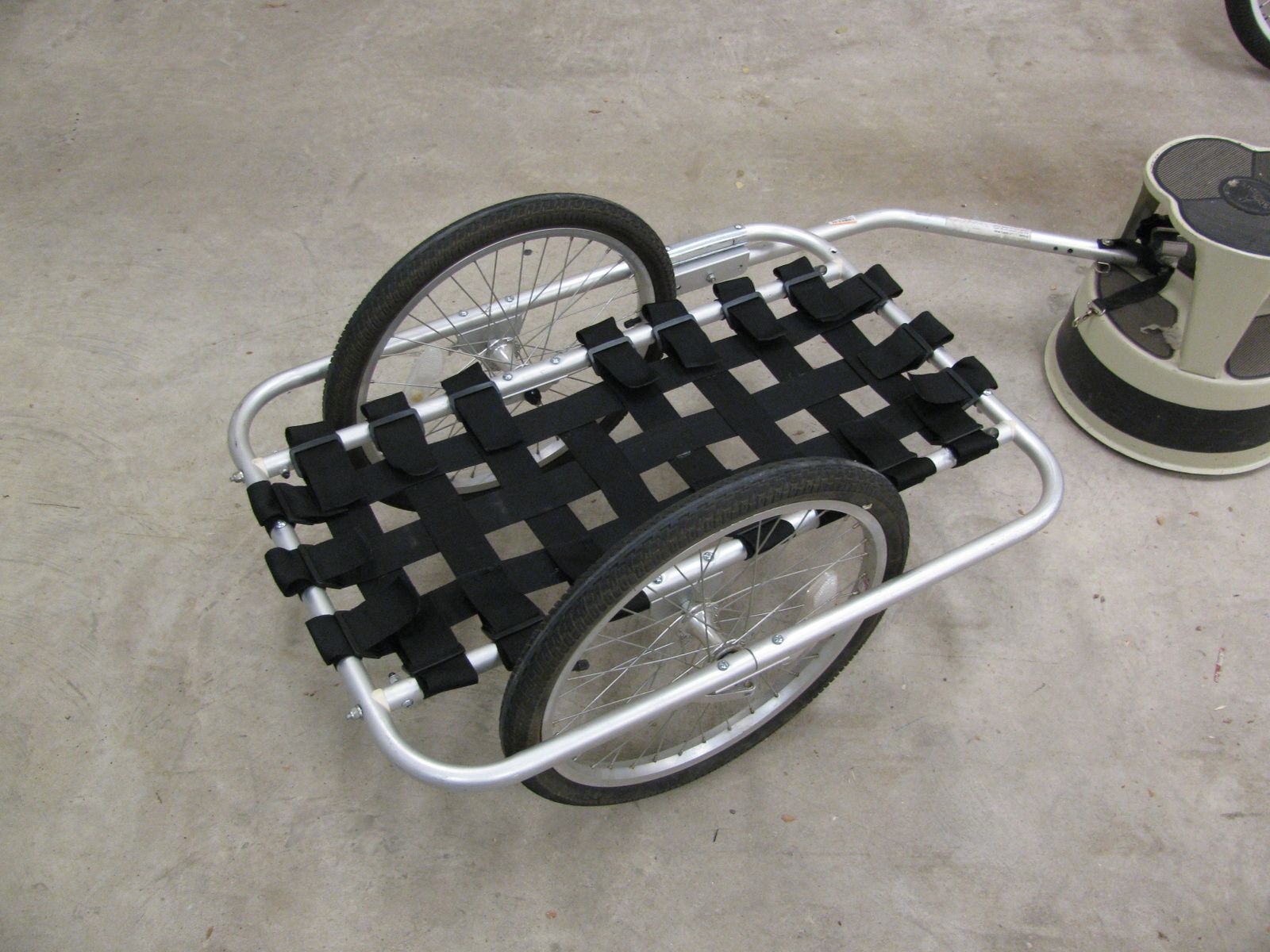 DIY Bicycle Cargo Trailer (from Child/Kid Bike Trailer) : 14 Steps ...