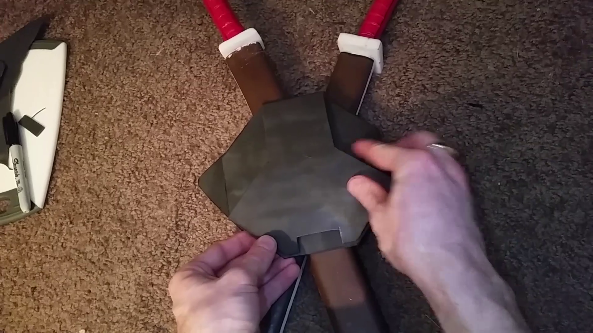 How to Make Deadpool Costume - Deadpool's Swords and Back Sheath : 7 ...