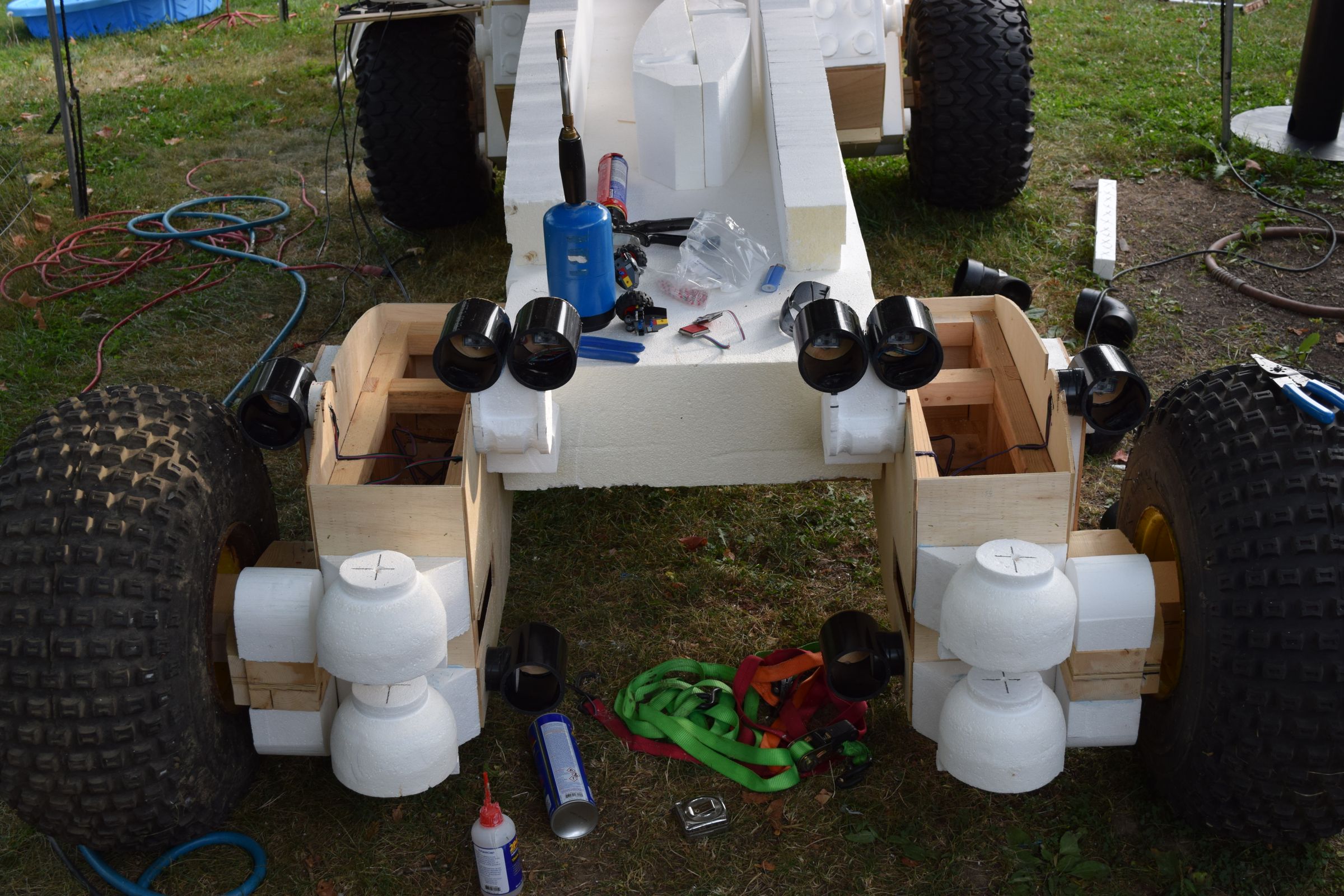 Life Size LEGO Batman Movie Batmobile : 16 Steps (with Pictures ...