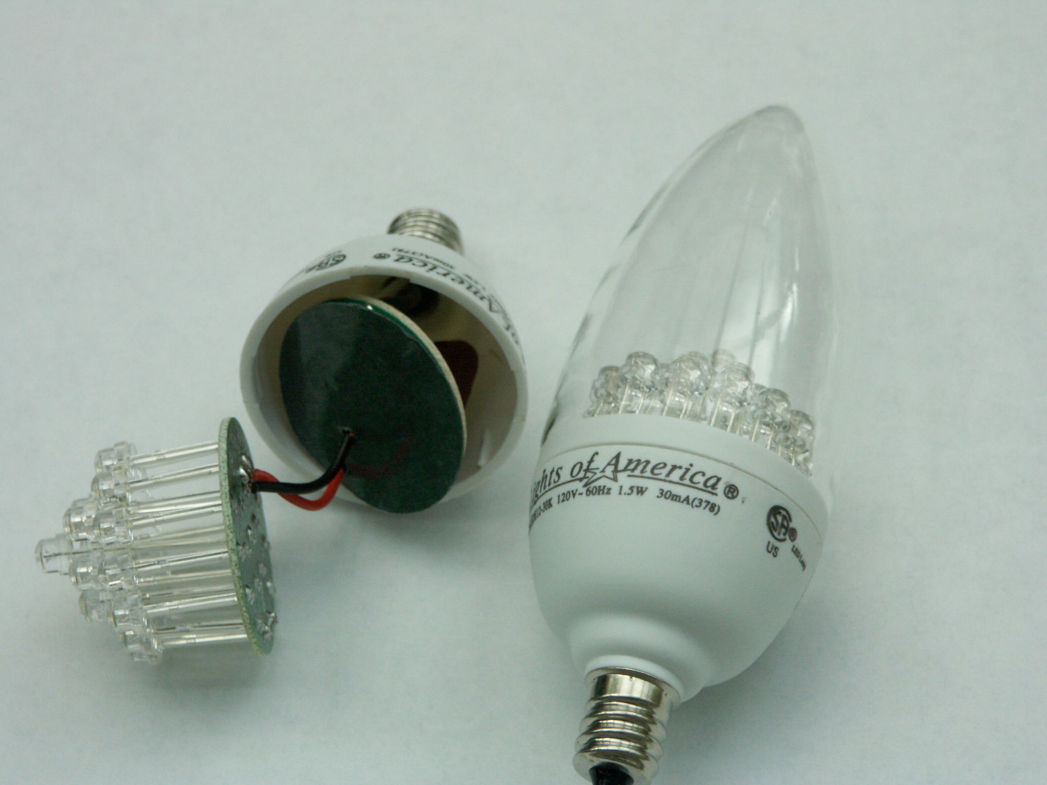 Lights of America LED Candelabra Lighbulbs - Instructables