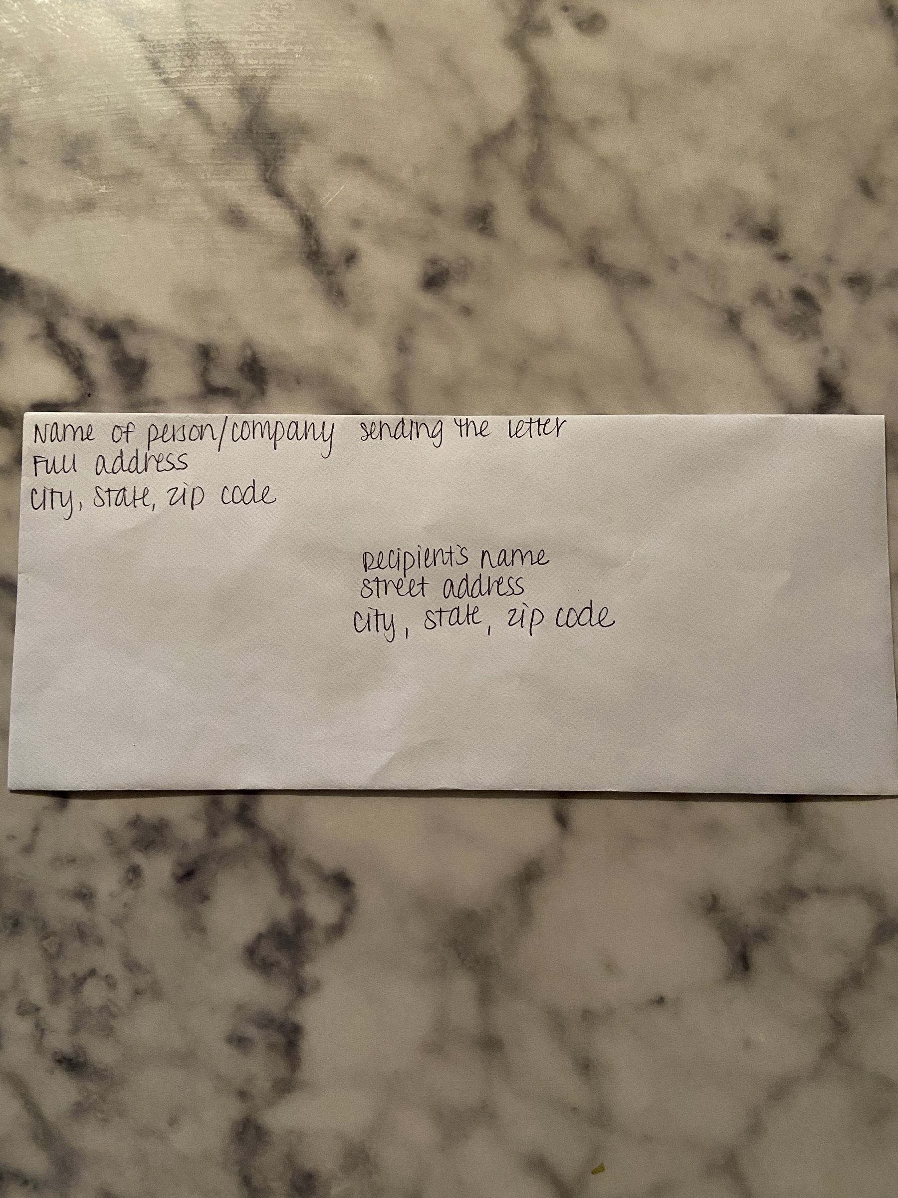 How to Address an Envelope : 4 Steps - Instructables