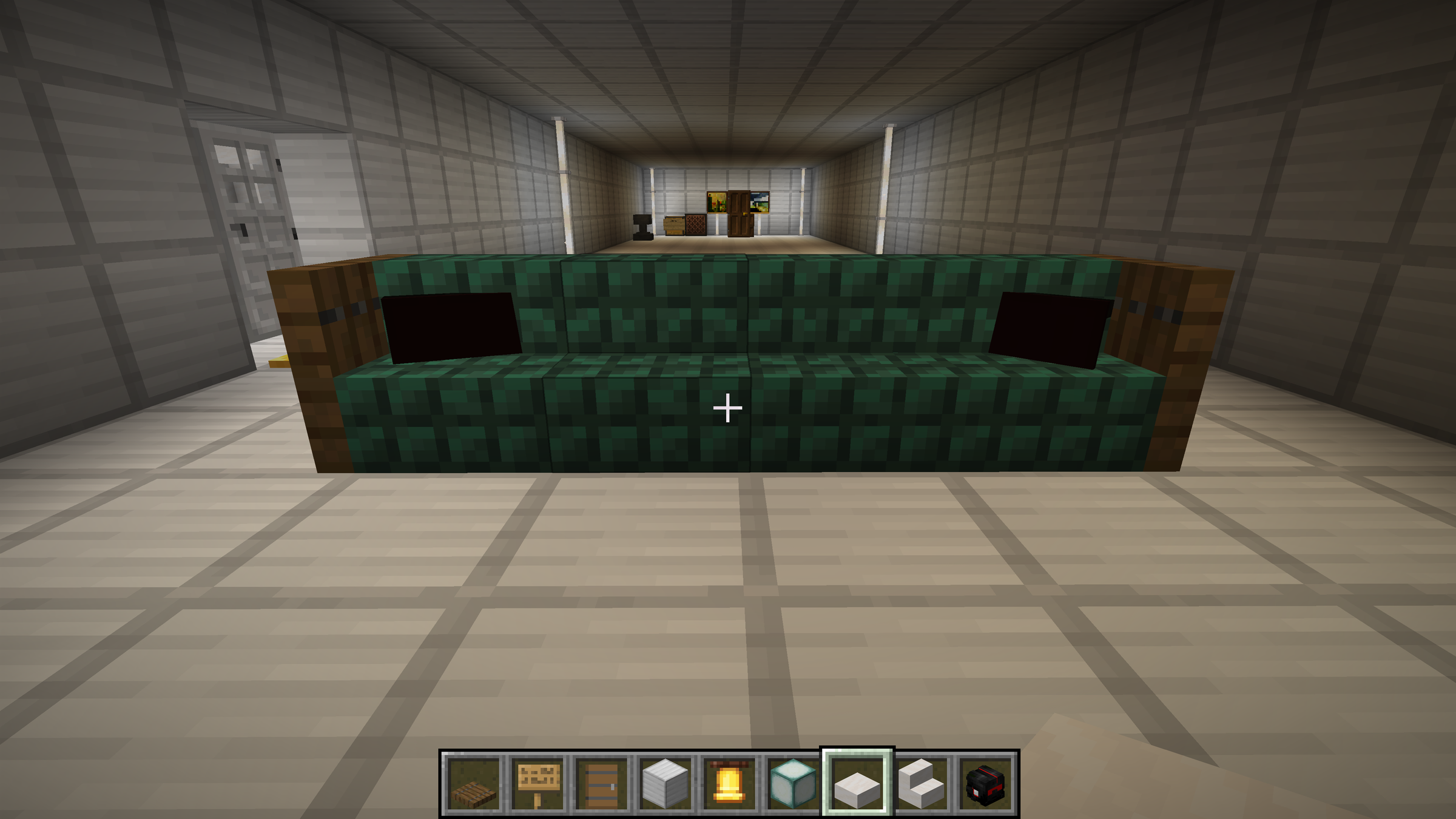 "illegal" Minecraft Couch With Pillows : 4 Steps - Instructables