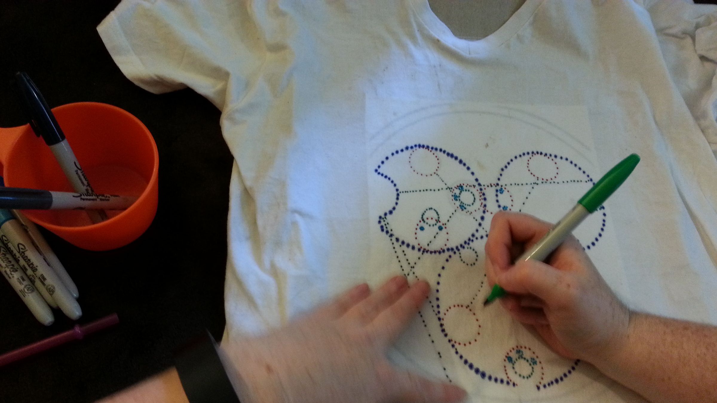 Sharpie Tie-Dyed T-shirt : 7 Steps (with Pictures) - Instructables