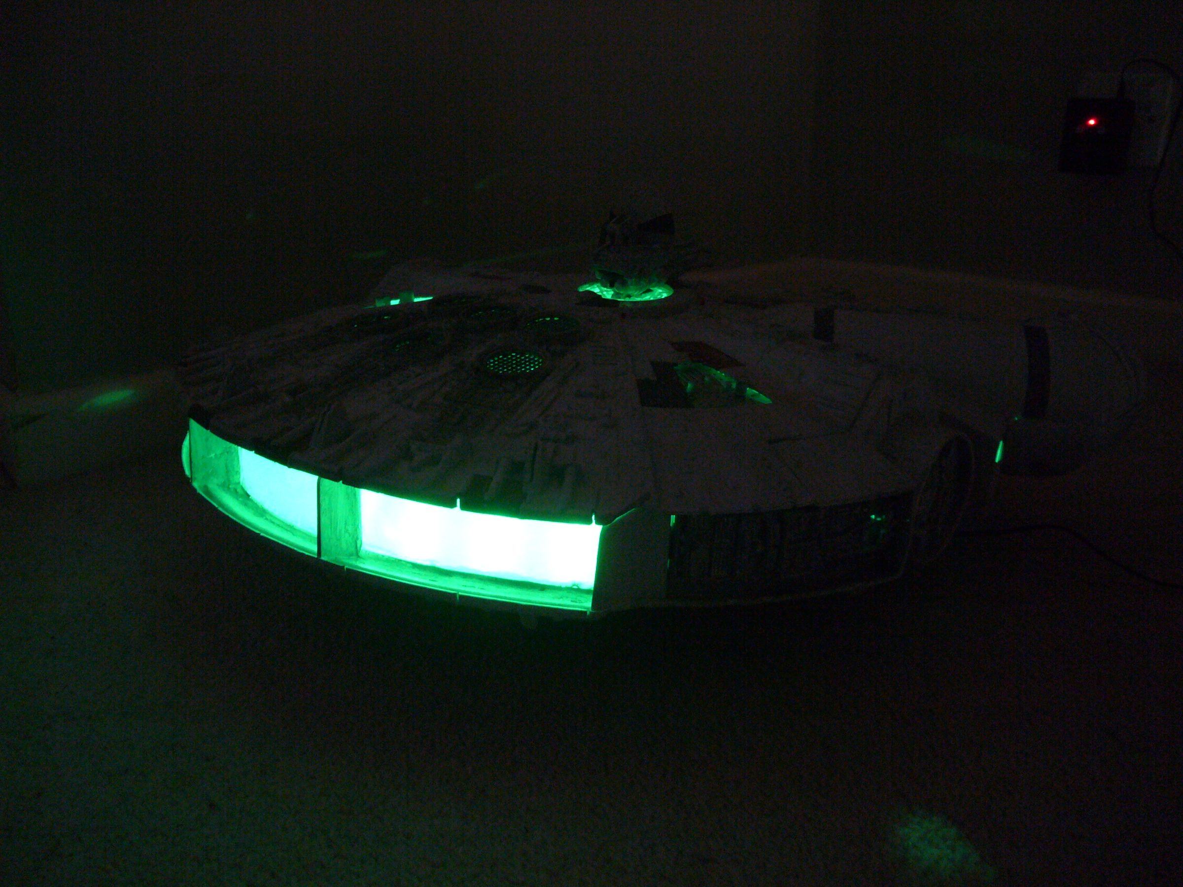 How to Build a Millennium Falcon Wall Light : 7 Steps (with Pictures ...