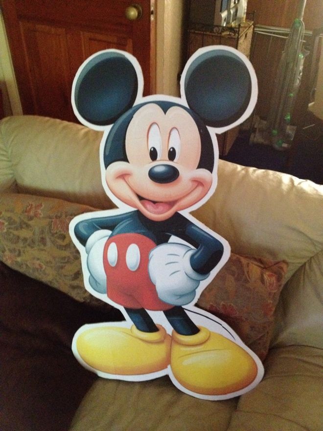Mickey Mouse Lifesize Cut Out : 6 Steps - Instructables