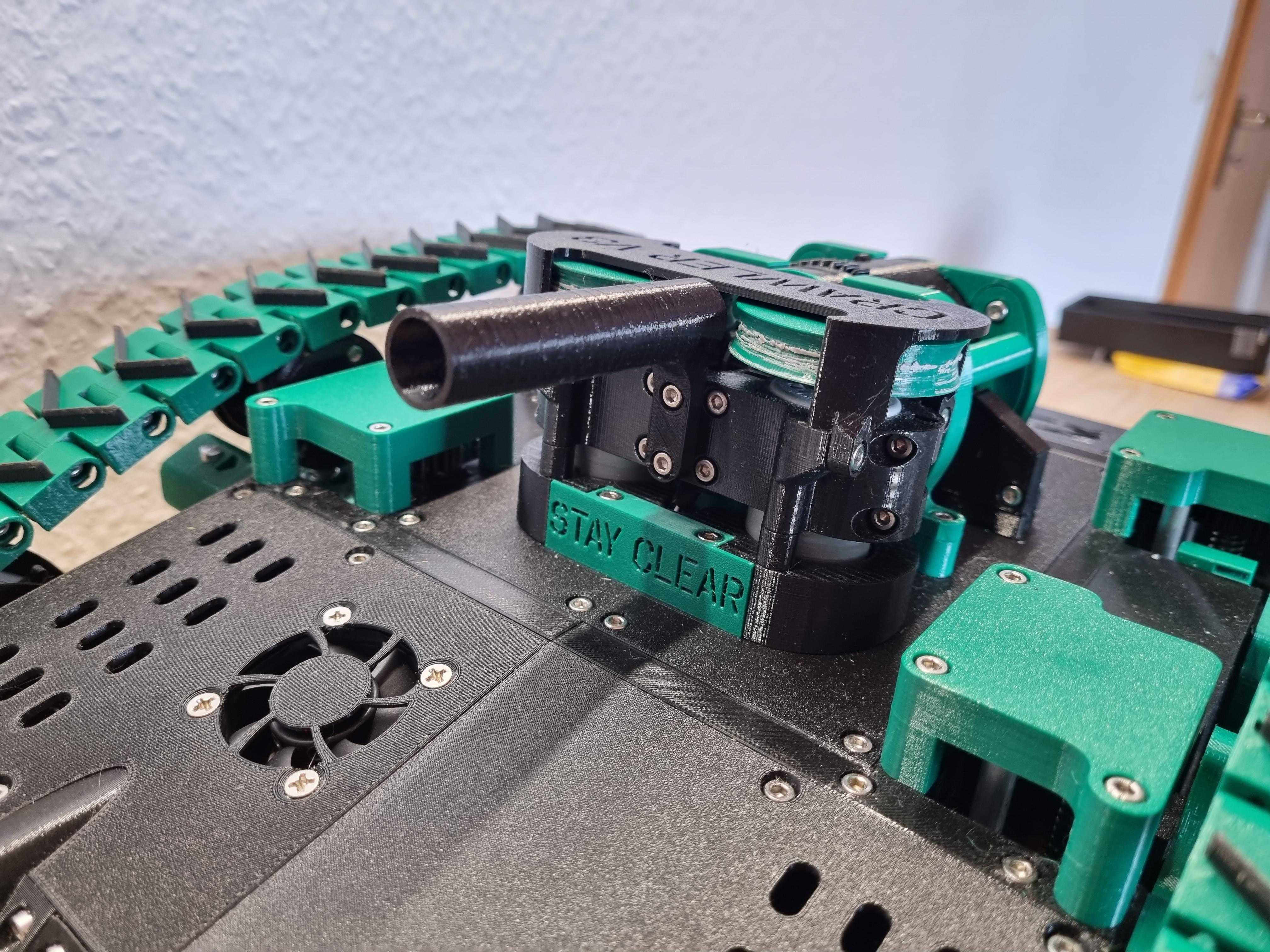 3D Printed DIY Remote Controlled Tank With Operational Gun : 10 Steps ...