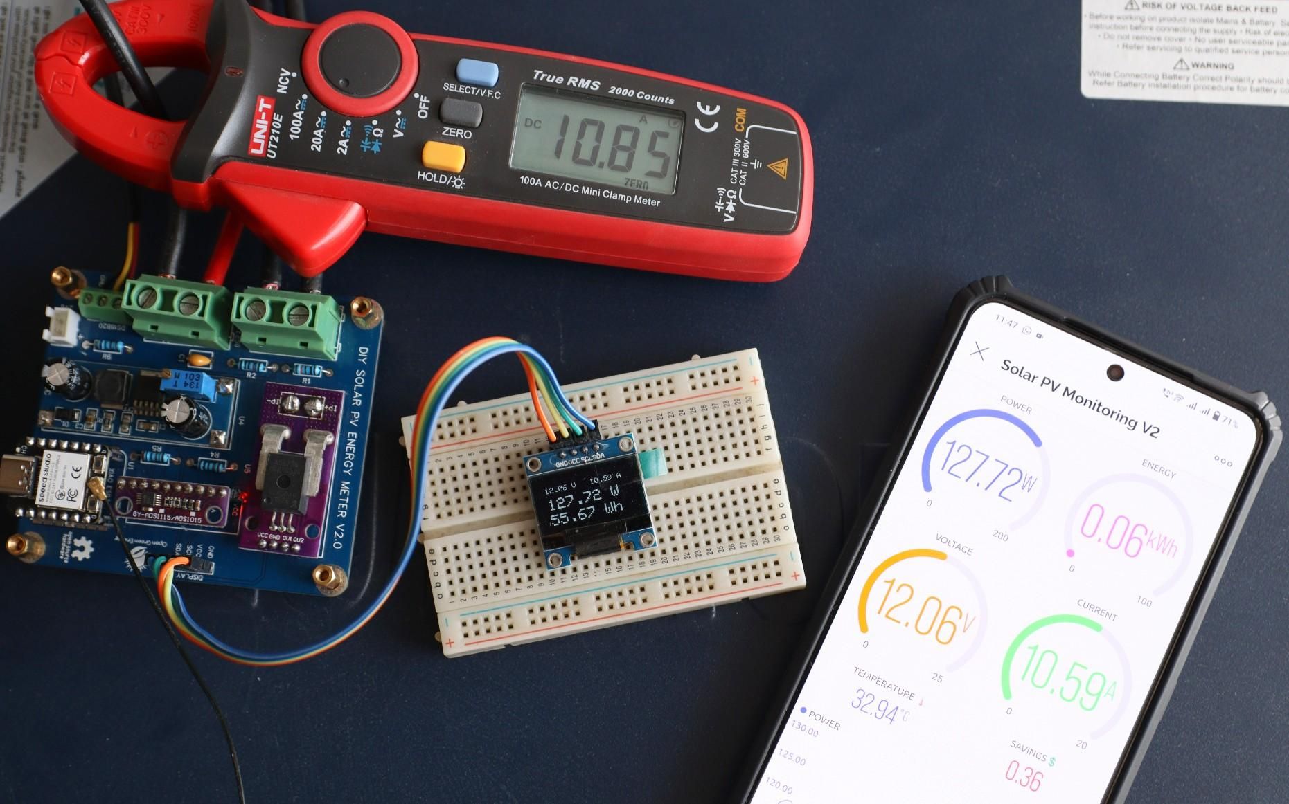 DIY Solar Panel Monitoring System – V2.0 : 14 Steps (with Pictures ...