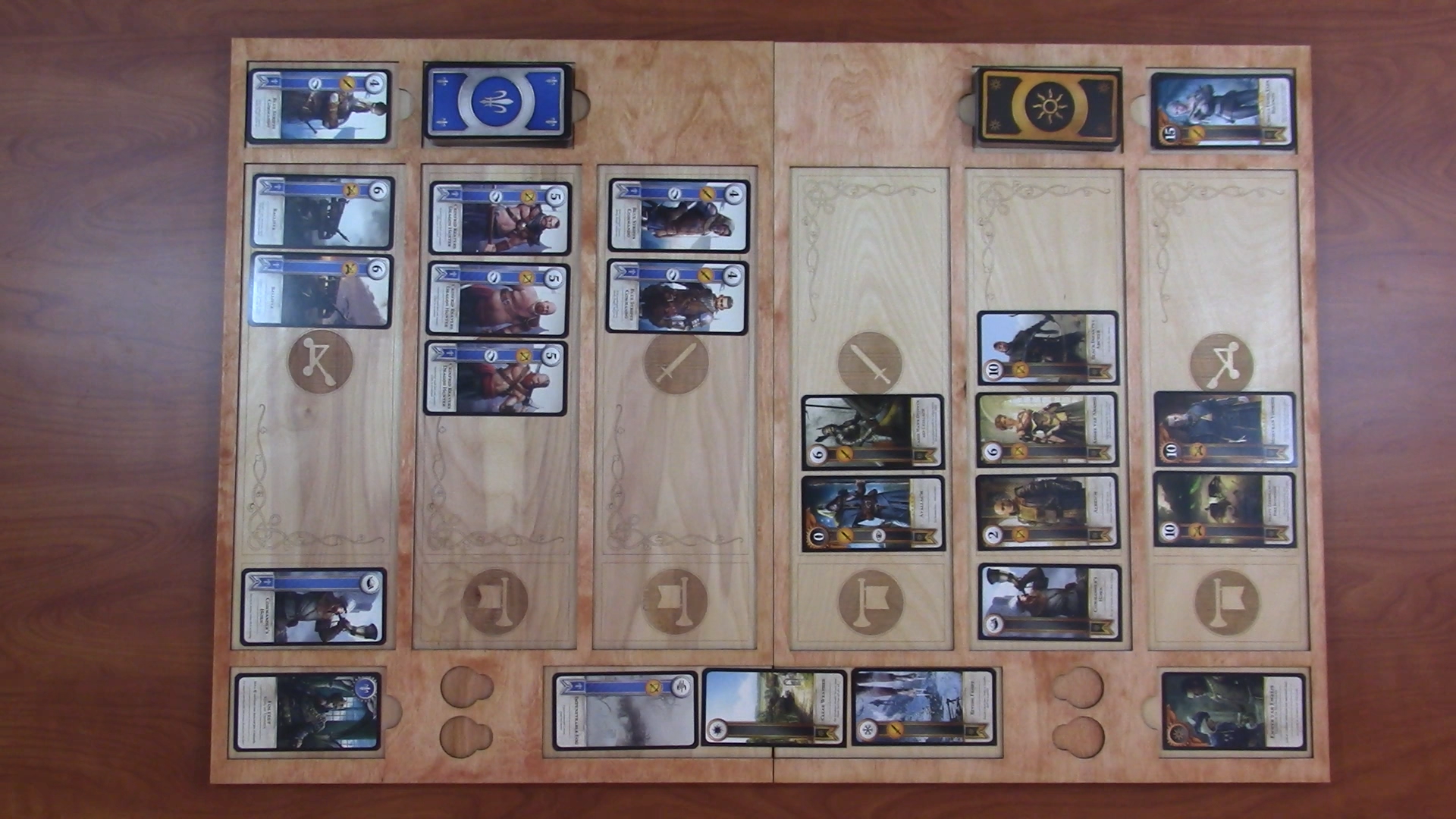 How to Design and Laser Cut a Gwent Board Inspired by Witcher 3 : 10 ...